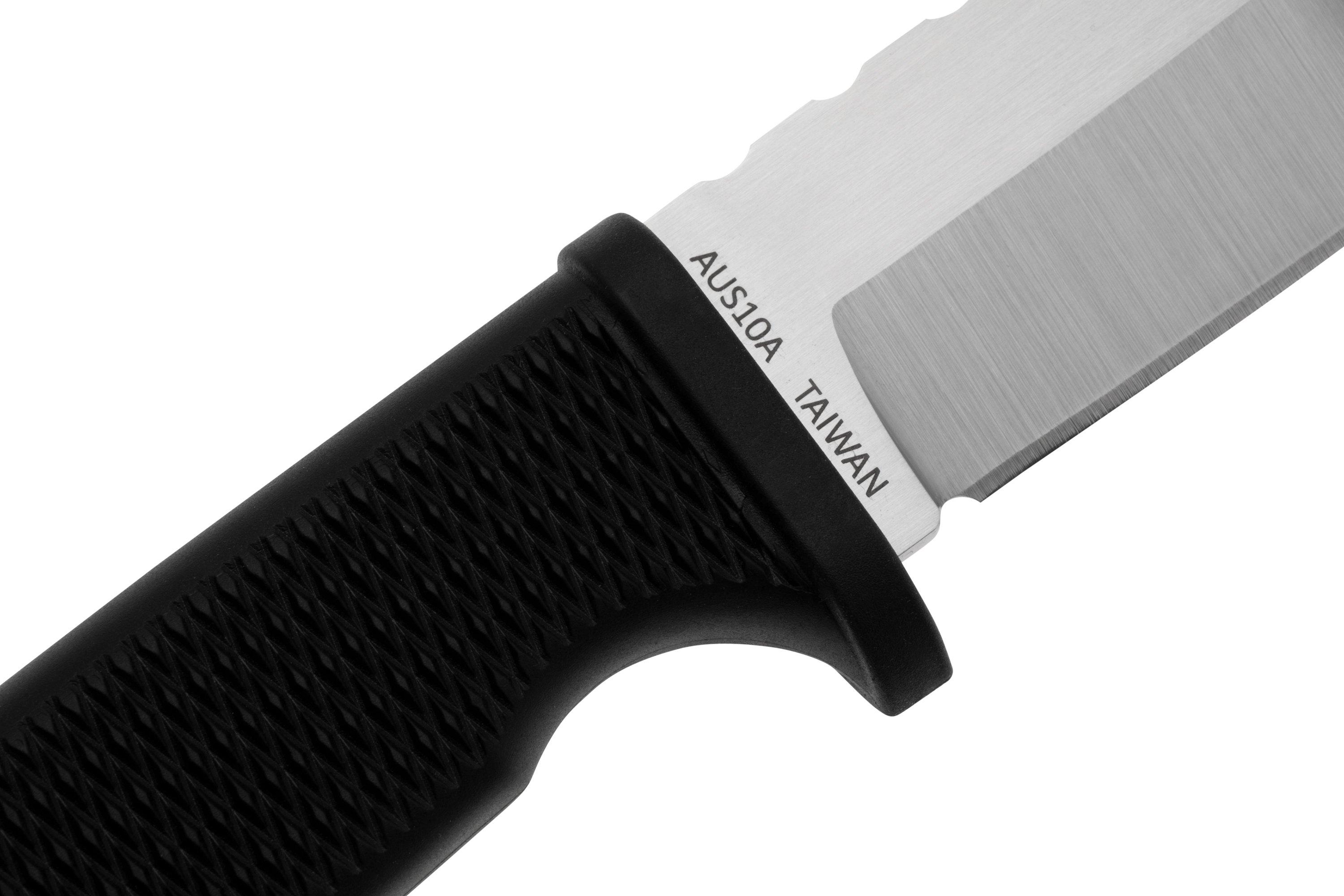 Demko Knives FreeReign AUS10A Tanto FR-10A-TBL Black Rubber, outdoor ...