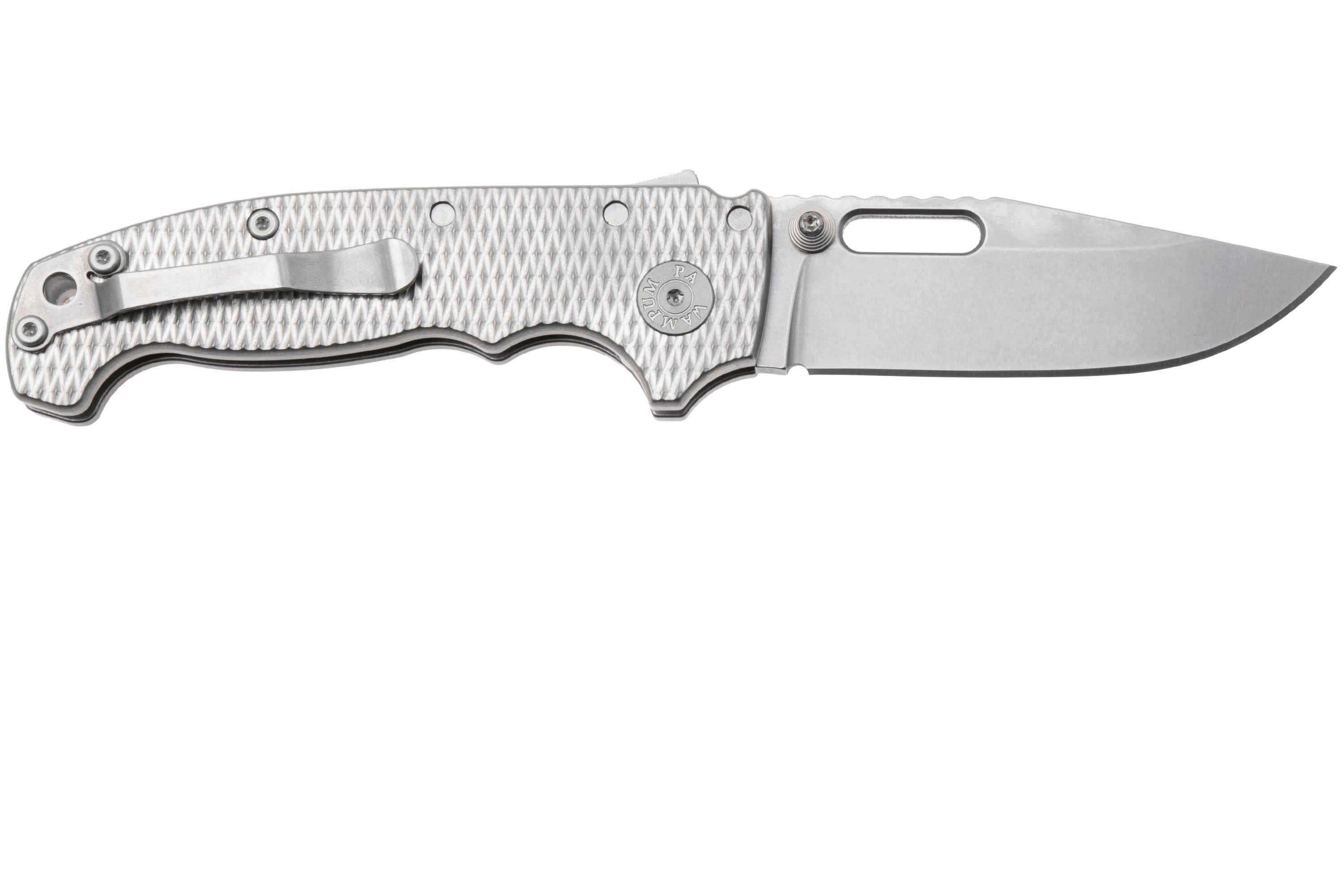 Demko MG AD20 Shark-Lock, Stonewashed MagnaCut Clip Point, MGAD20-MAG ...