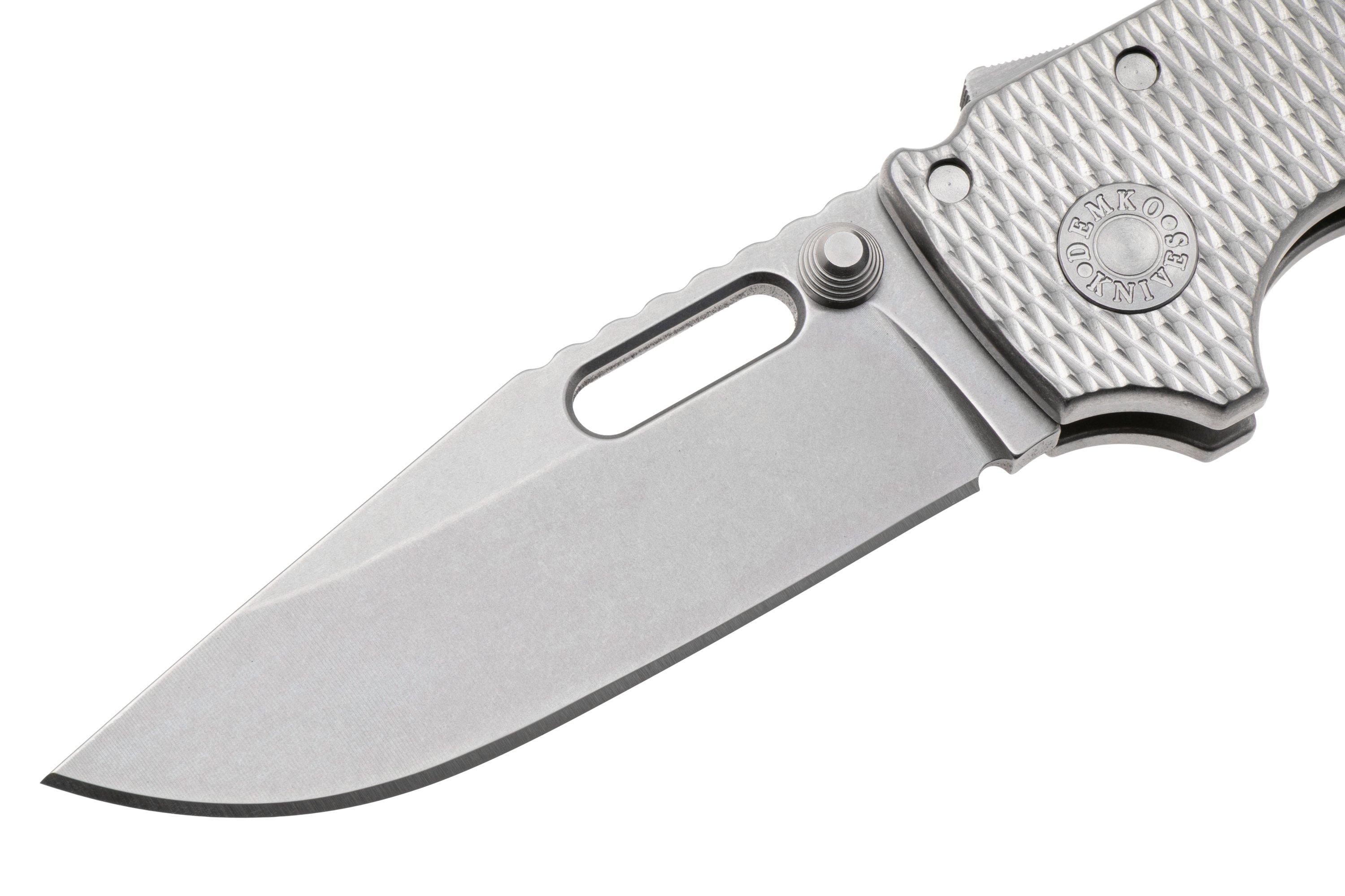 Demko MG AD20 Shark-Lock, Stonewashed MagnaCut Clip Point, MGAD20-MAG ...