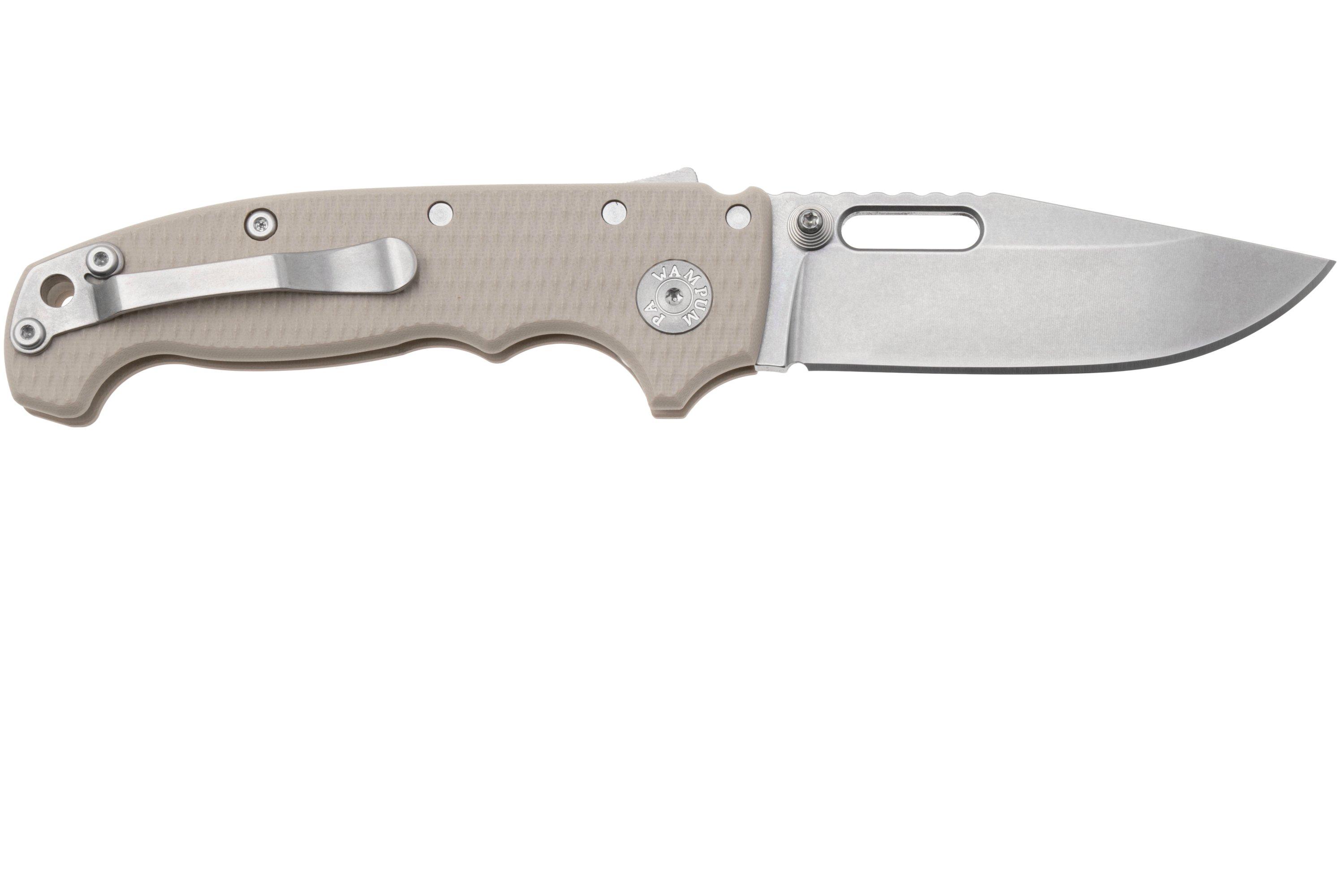 Demko MG AD20 Shark-Lock, Stonewashed MagnaCut Clip Point, MGAD20-MAG ...