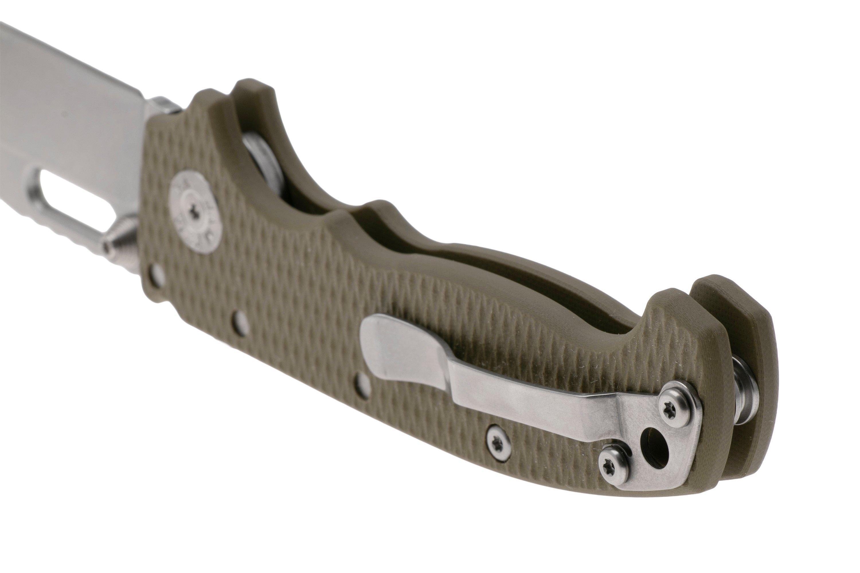 Demko Knives MG AD20S Shark-Lock, MagnaCut Clip Point MGAD20S-MAG-ODG ...