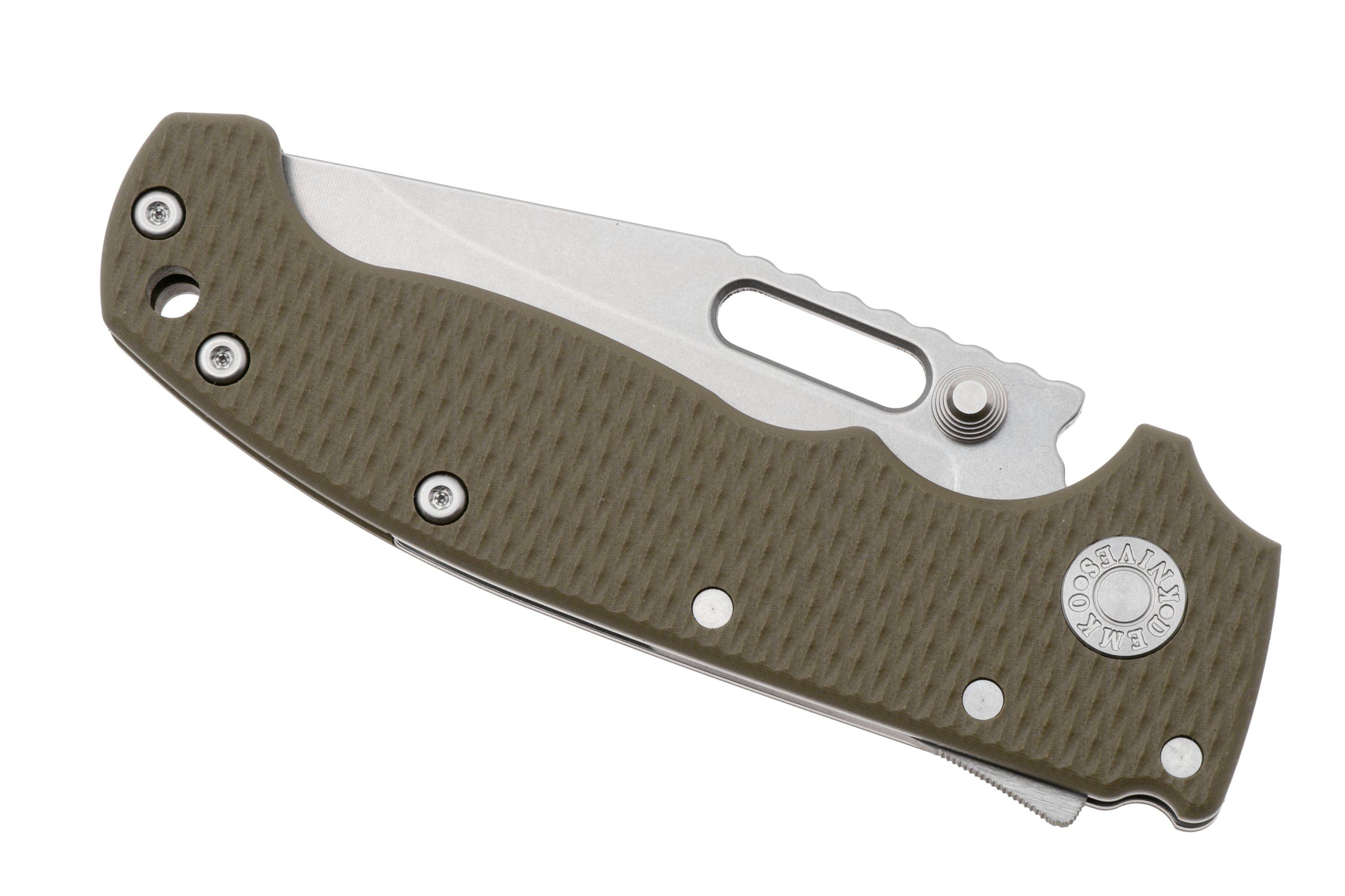 Demko Knives MG AD20S Shark-Lock, MagnaCut Clip Point MGAD20S-MAG-ODG ...