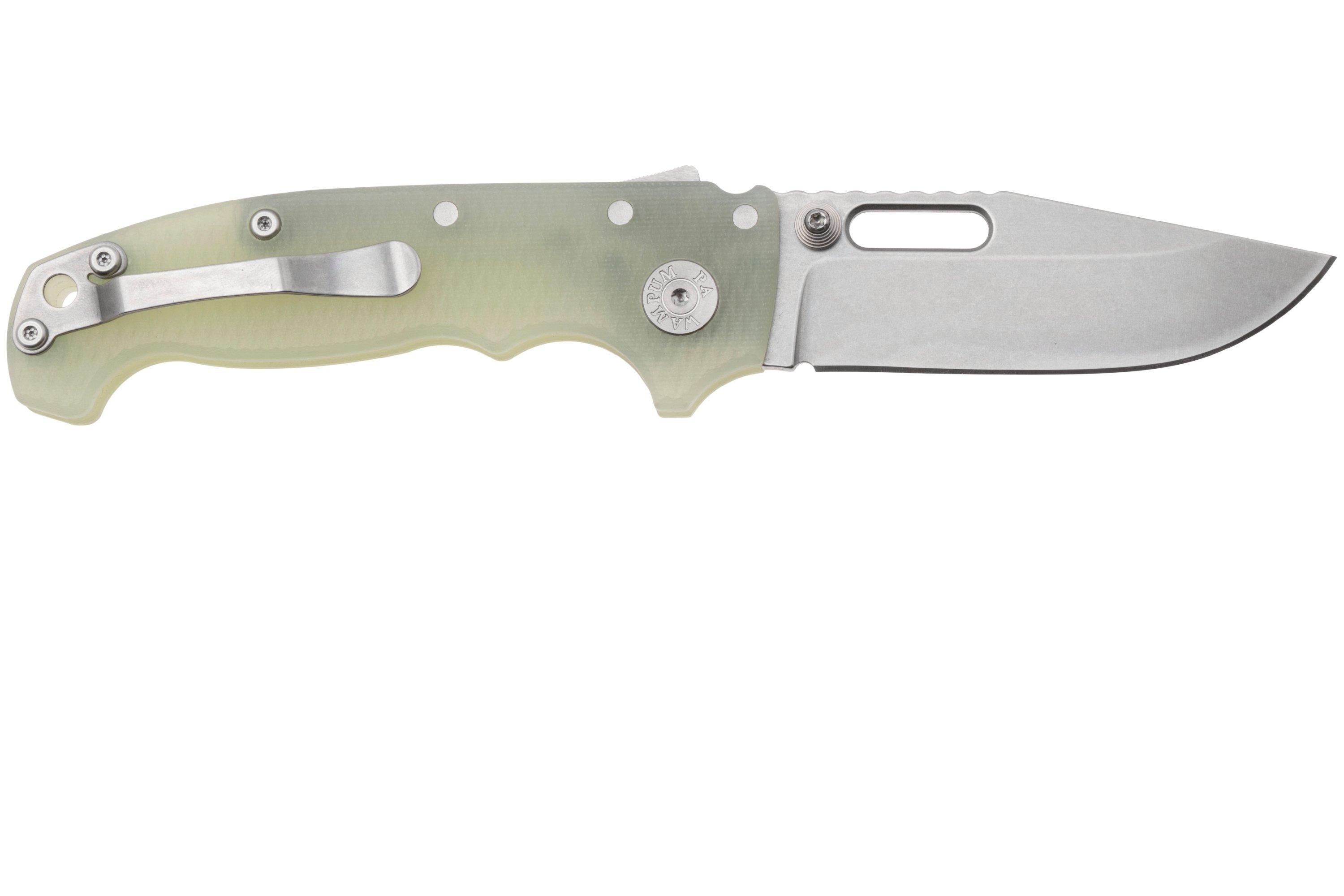 Demko Knives MG AD20S Shark-Lock, MagnaCut Clip Point MGAD20S-MAG-PN ...