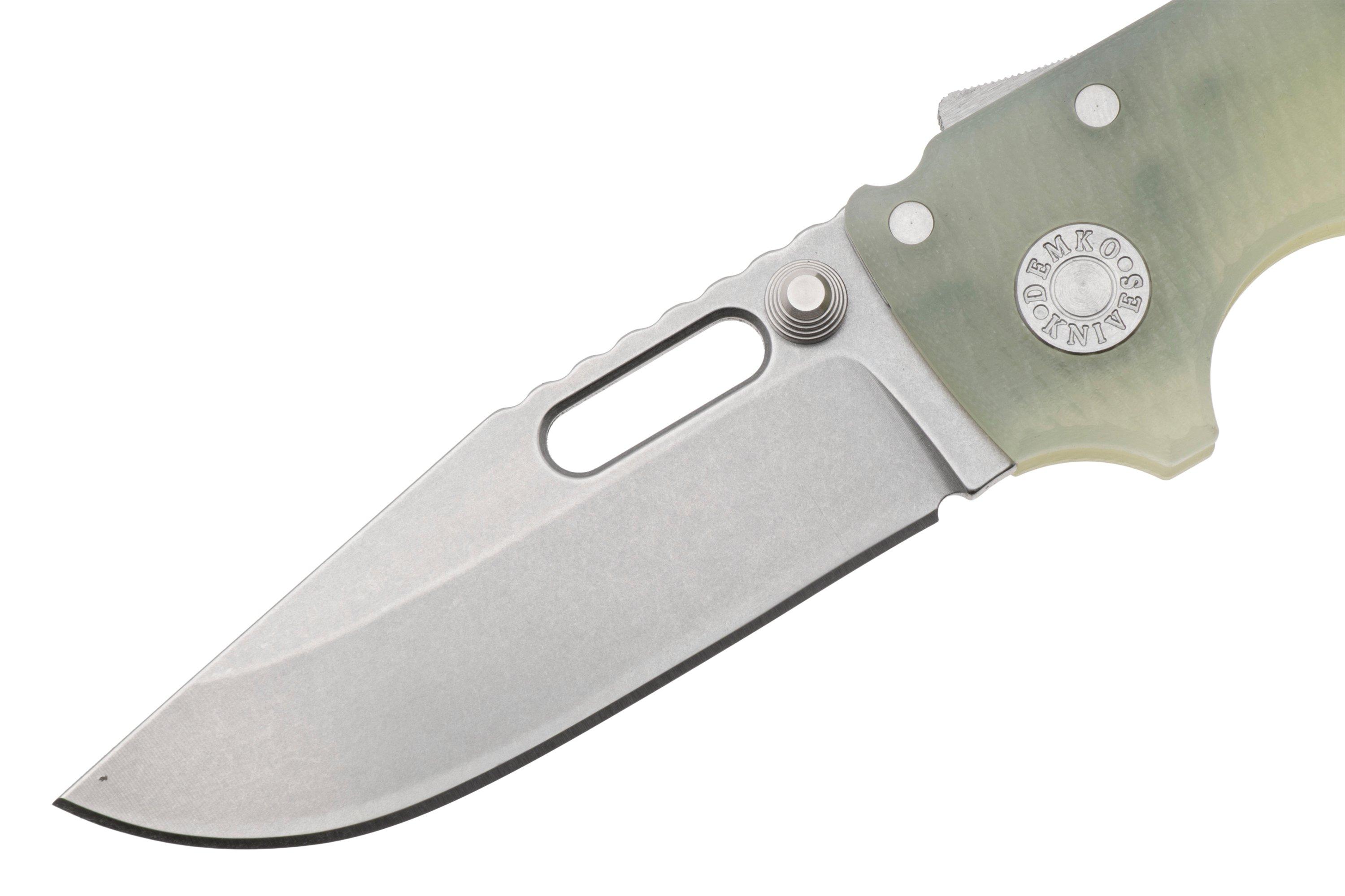 Demko Knives MG AD20S Shark-Lock, MagnaCut Clip Point MGAD20S-MAG-PN ...
