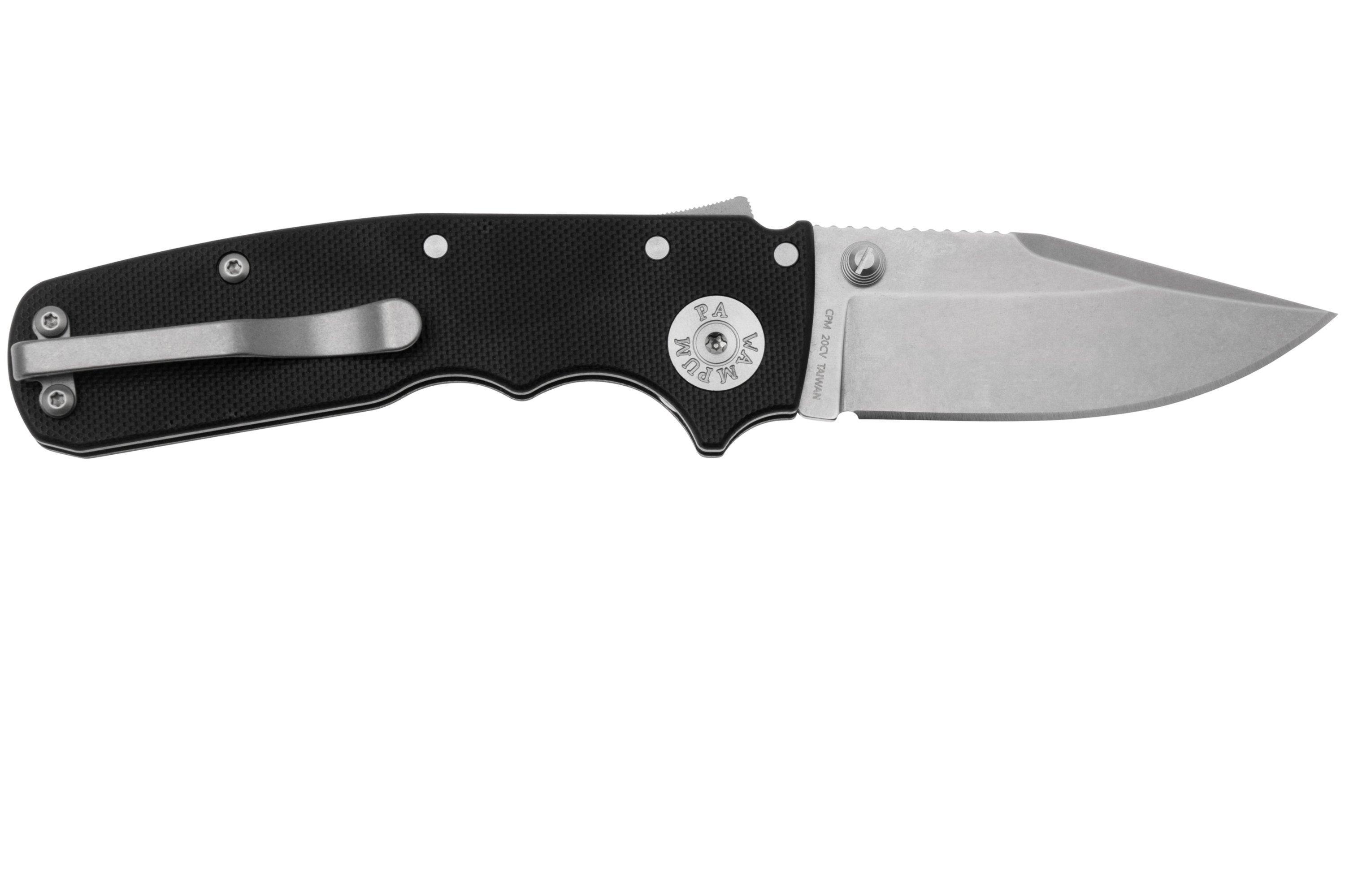 Demko Knives Shark-Cub Shark-Lock Clip Point SC-20CV-BLKG10-CP Black G10, navaja | Compras con ...