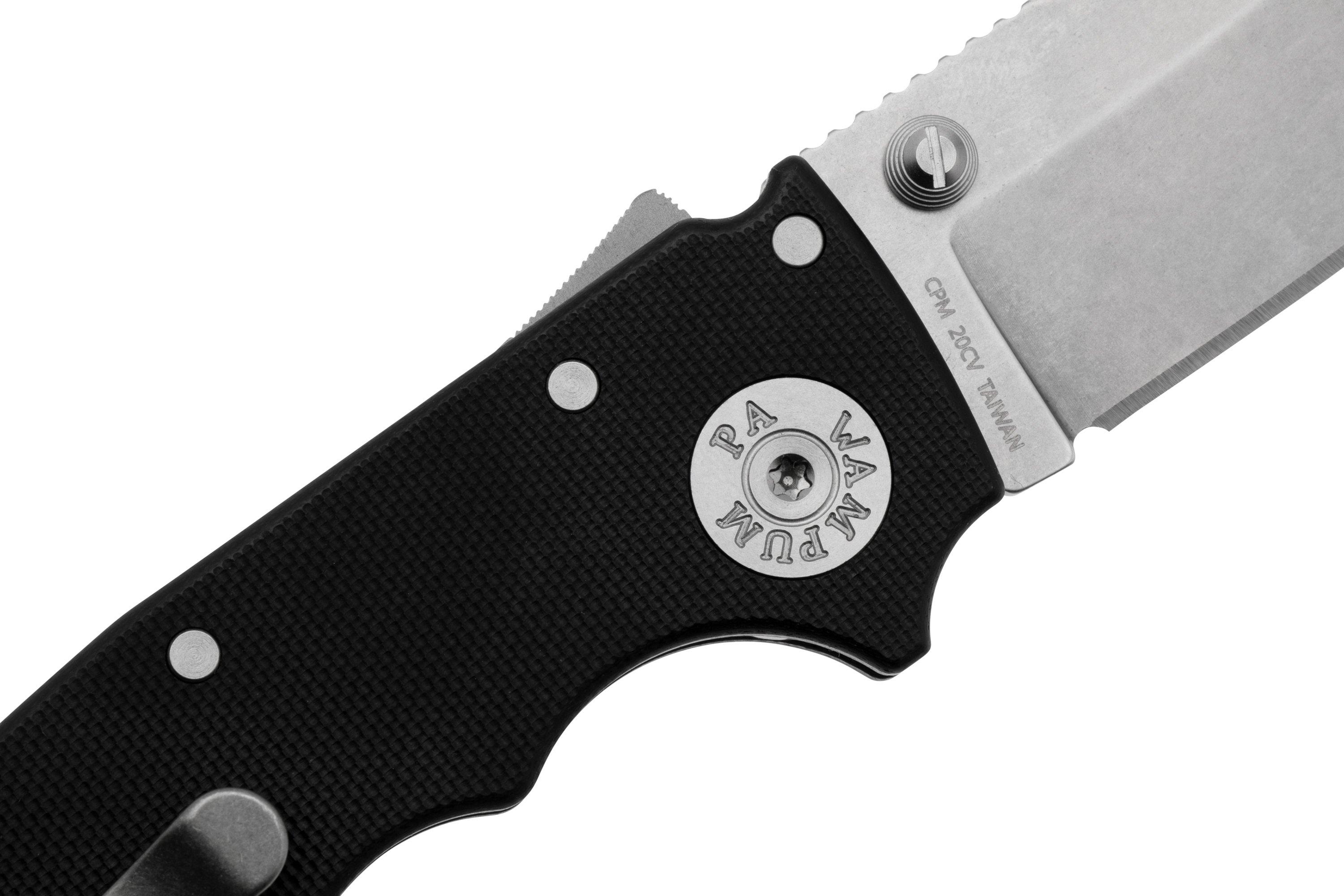 Demko Knives Shark-Cub Shark-Lock Clip Point SC-20CV-BLKG10-CP Black G10, coltello da tasca ...