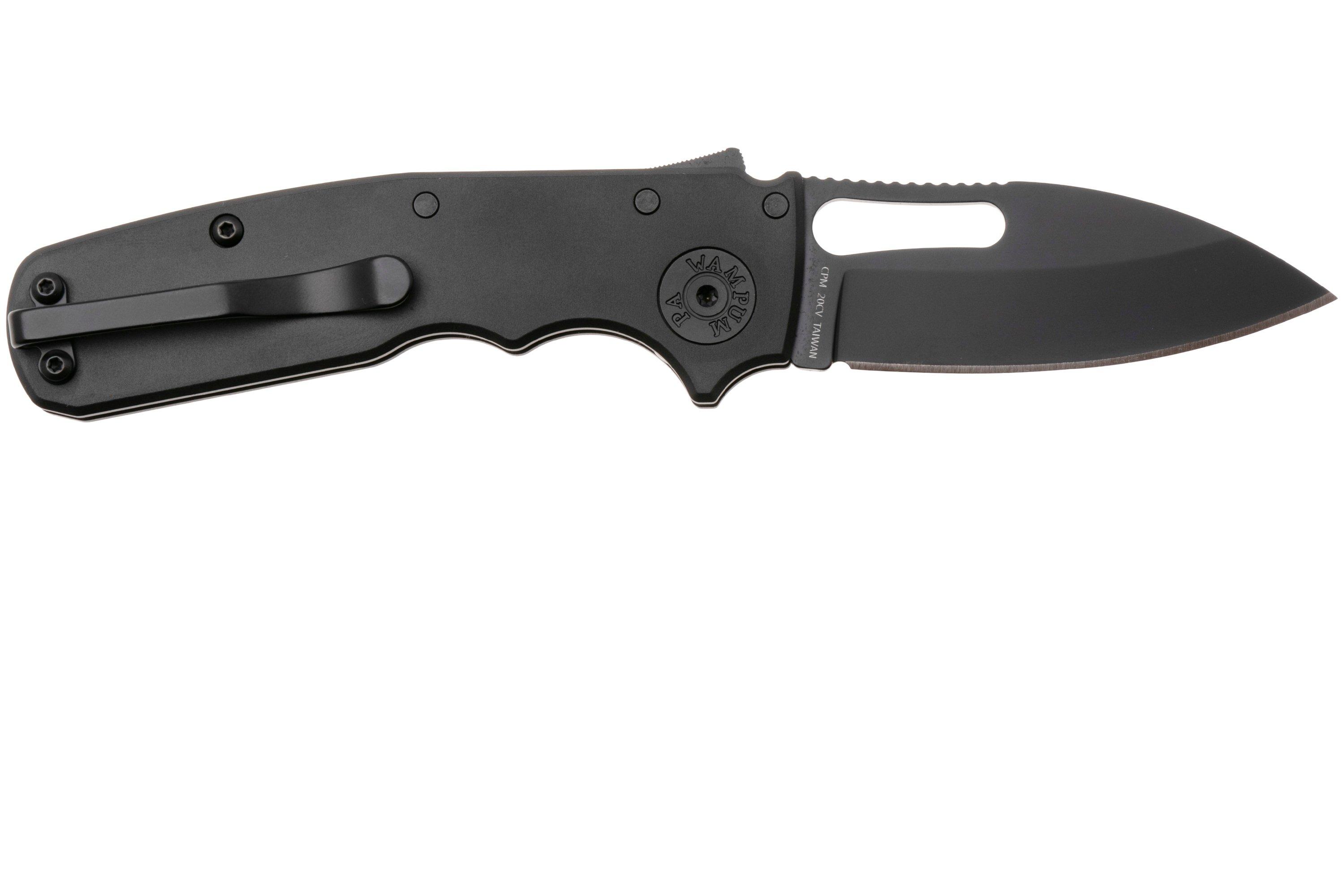 Demko Knives Shark-Cub Shark-Lock Slicer Shark SC-20CV-DLC-BLK-SS ...