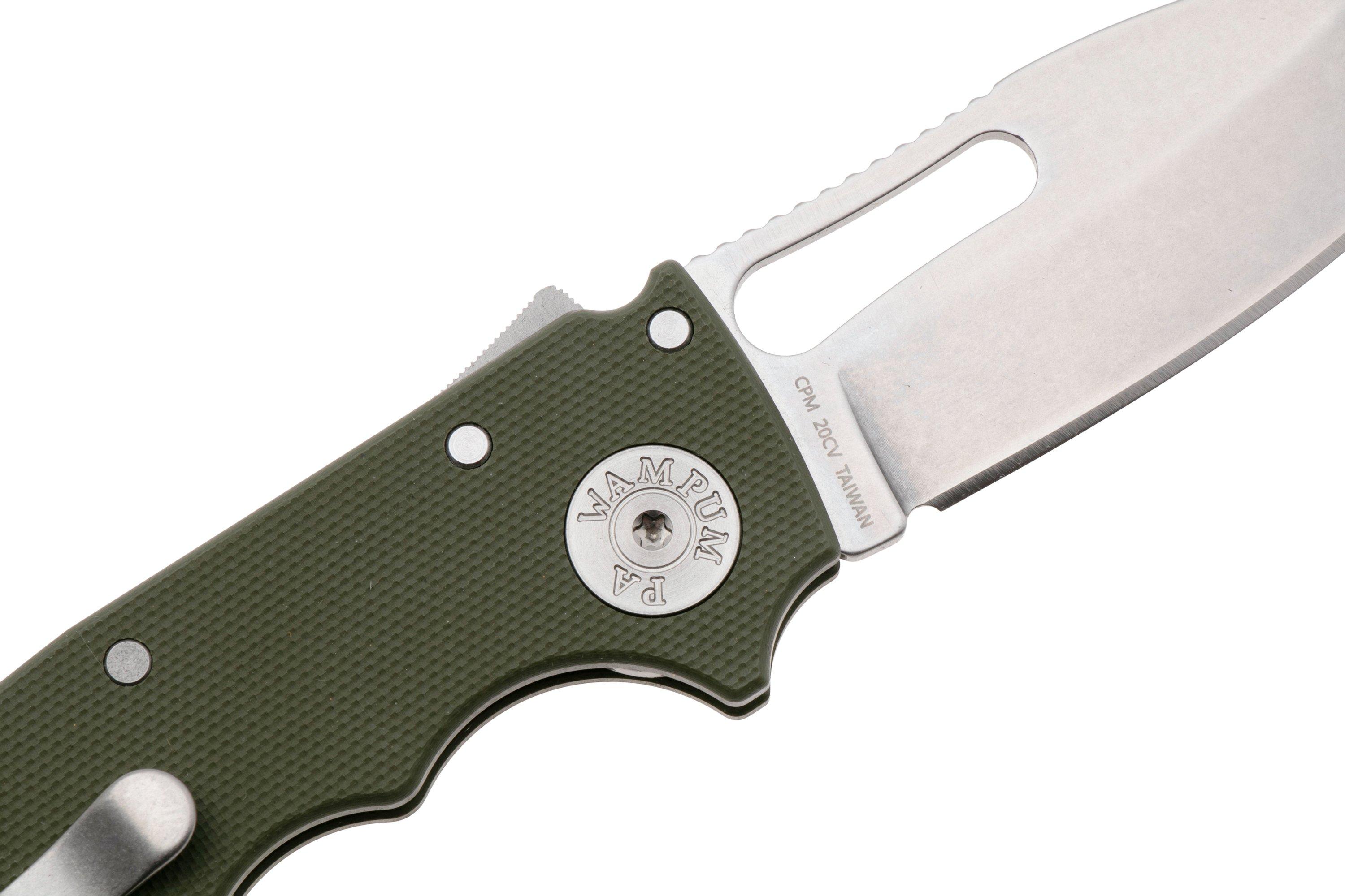 Demko Knives Shark-Cub Shark-Lock Slicer Shark SC-20CV-G10-OD-SS OD ...