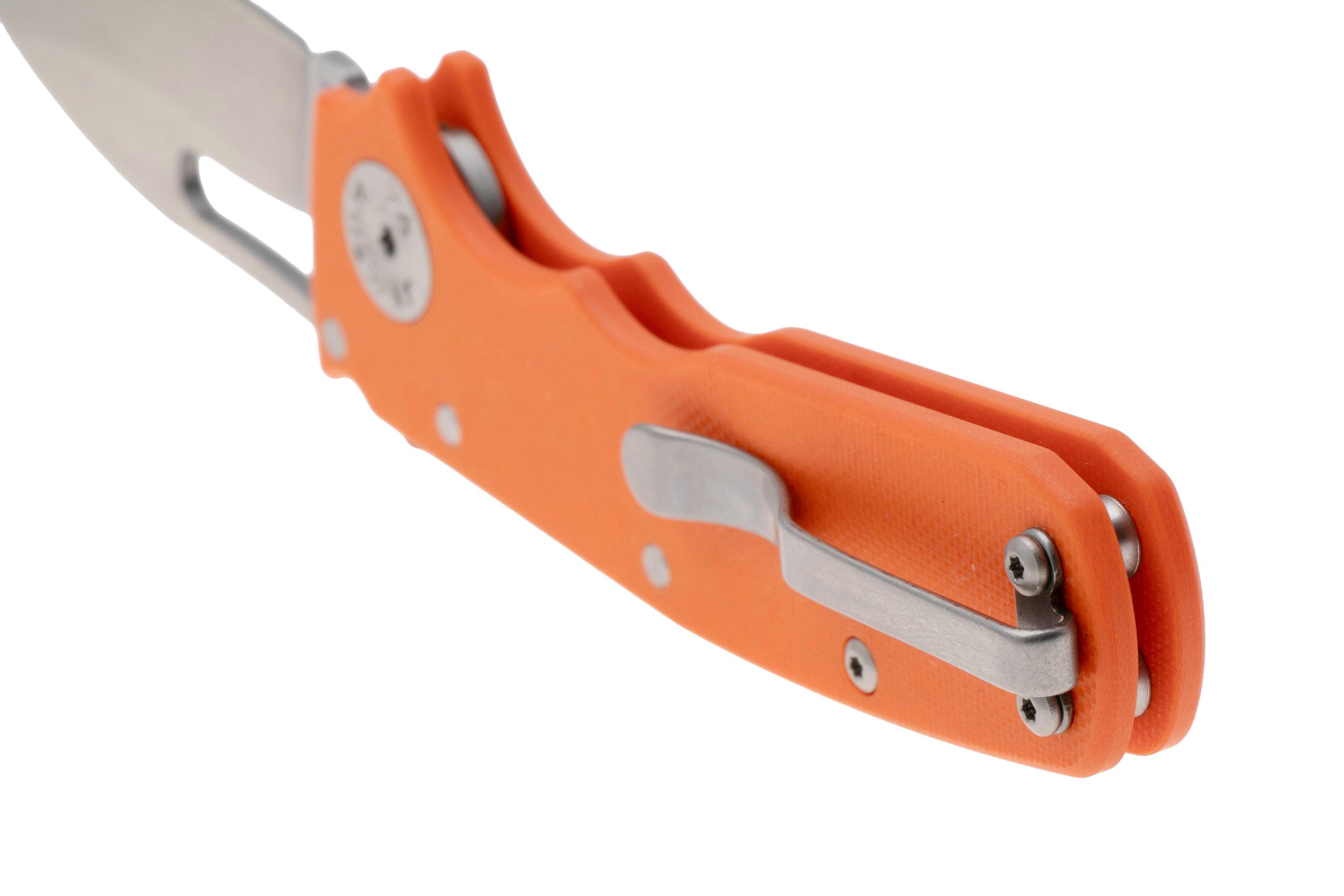 Demko Knives Shark-Cub Shark-Lock Slicer Shark SC-20CV-G10-ORG-SS ...