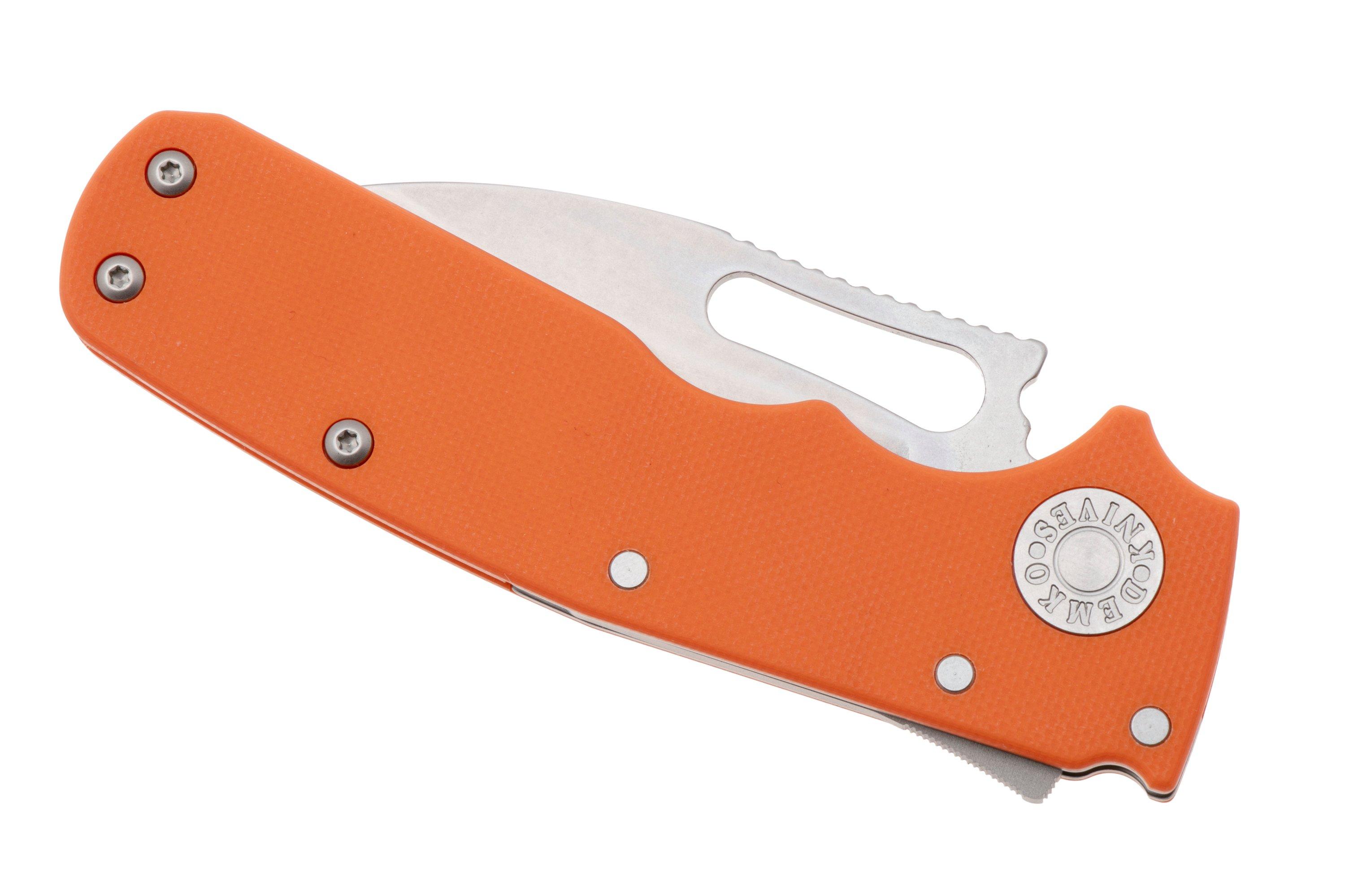 Demko Knives Shark-Cub Shark-Lock Slicer Shark SC-20CV-G10-ORG-SS ...