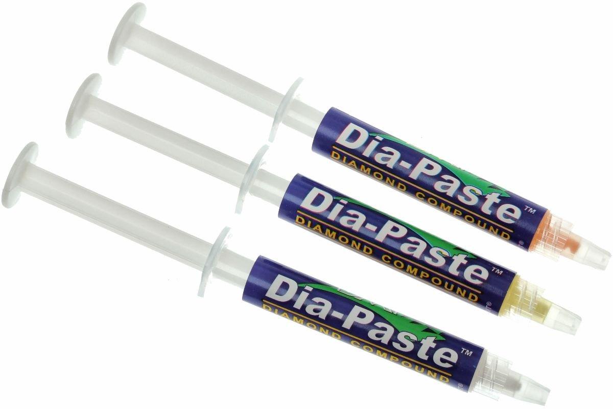 DMT diamantpasta, set van 1, 3 en 6 micron, DPK | Voordelig kopen bij ...