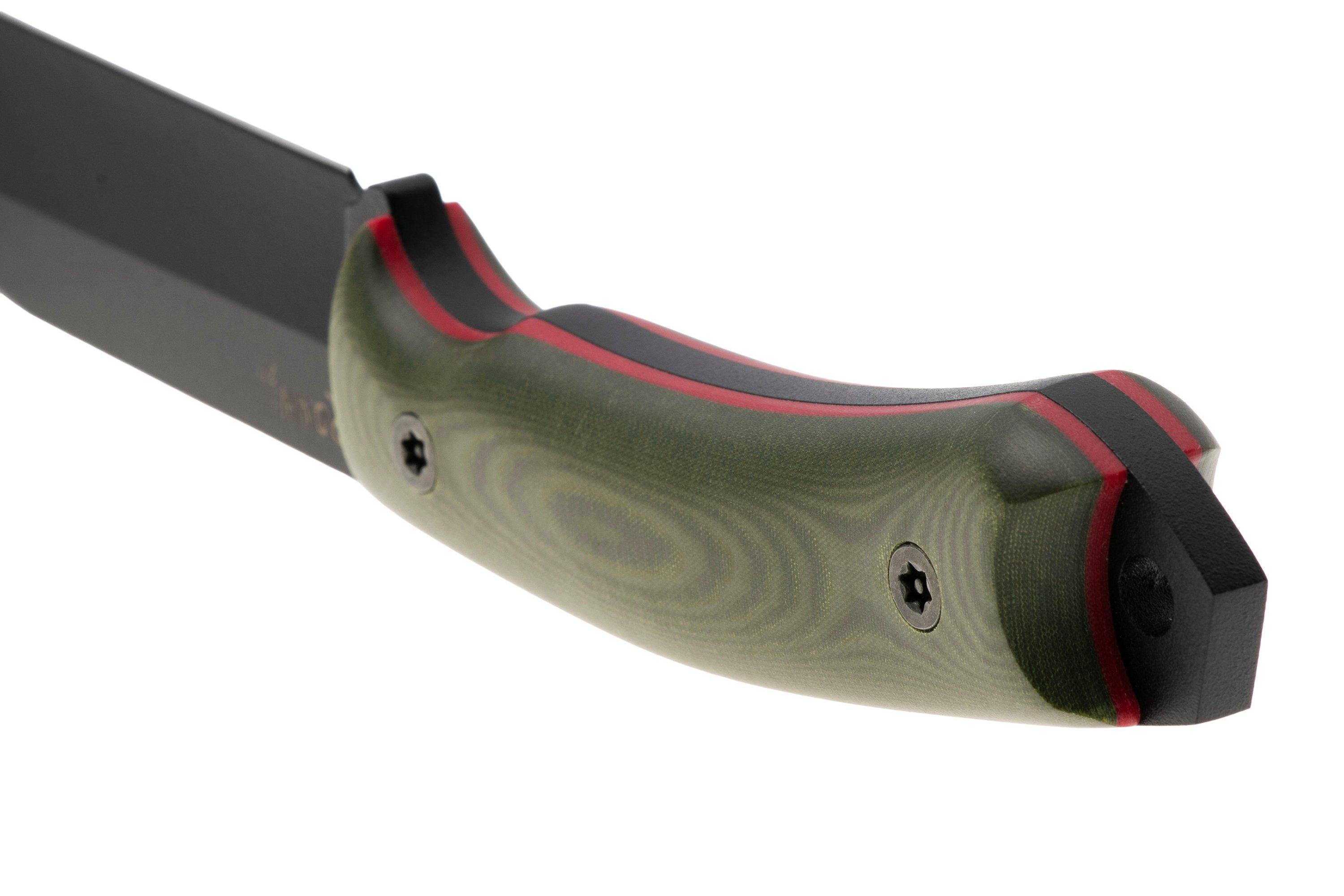 Doble O Knives Ronin 2.1 Forest Warrior R02101, Black Cerakote Sleipner ...