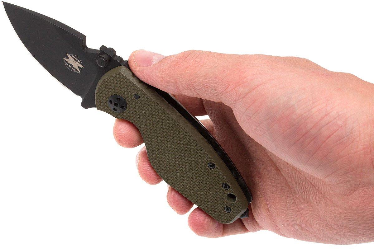 DPx HEAT/F OD green plain edge RH, right handed | Advantageously ...