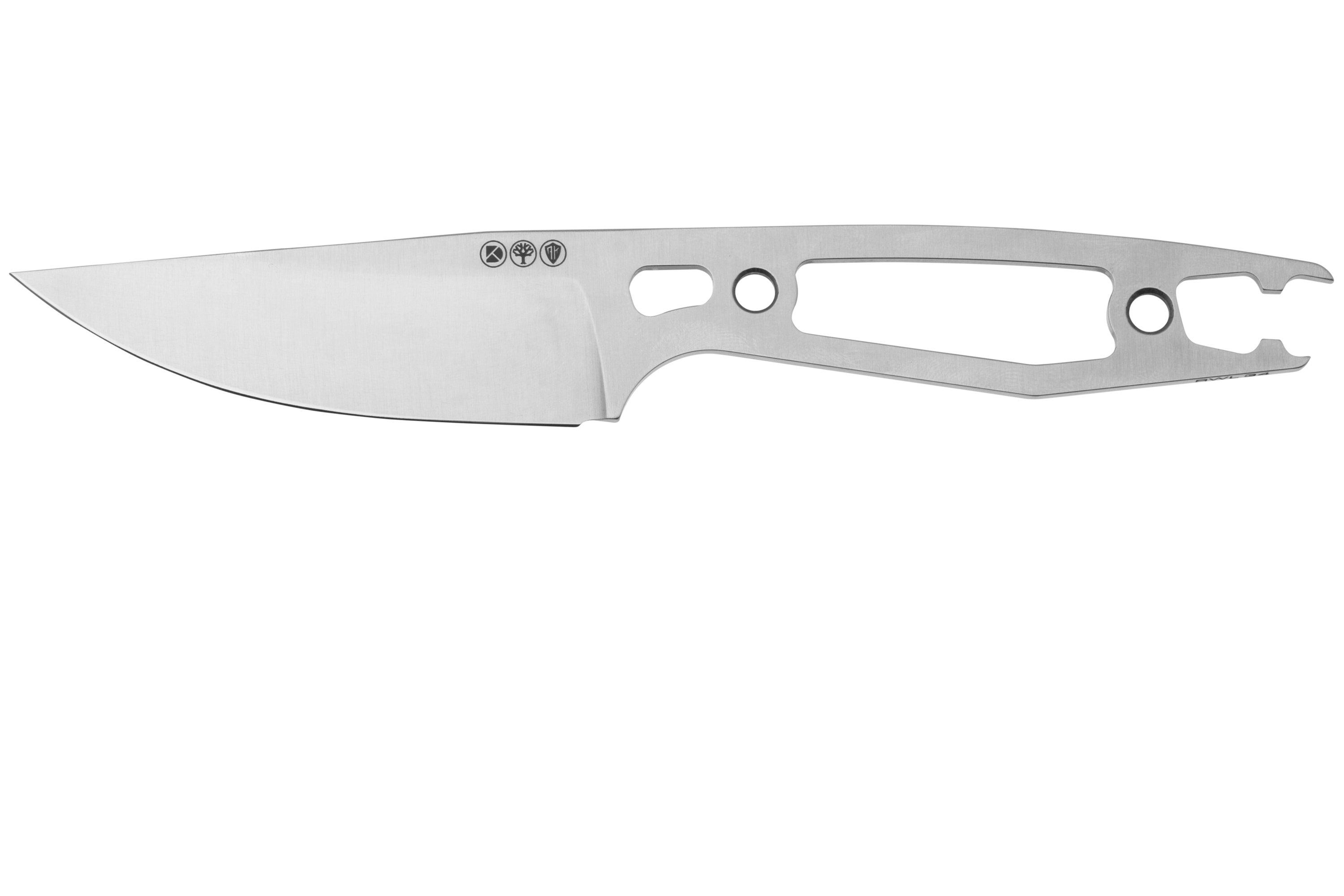 Daily Customs AK1 Drop Point Satin RWL34, couteau fixe | Achetez à prix ...