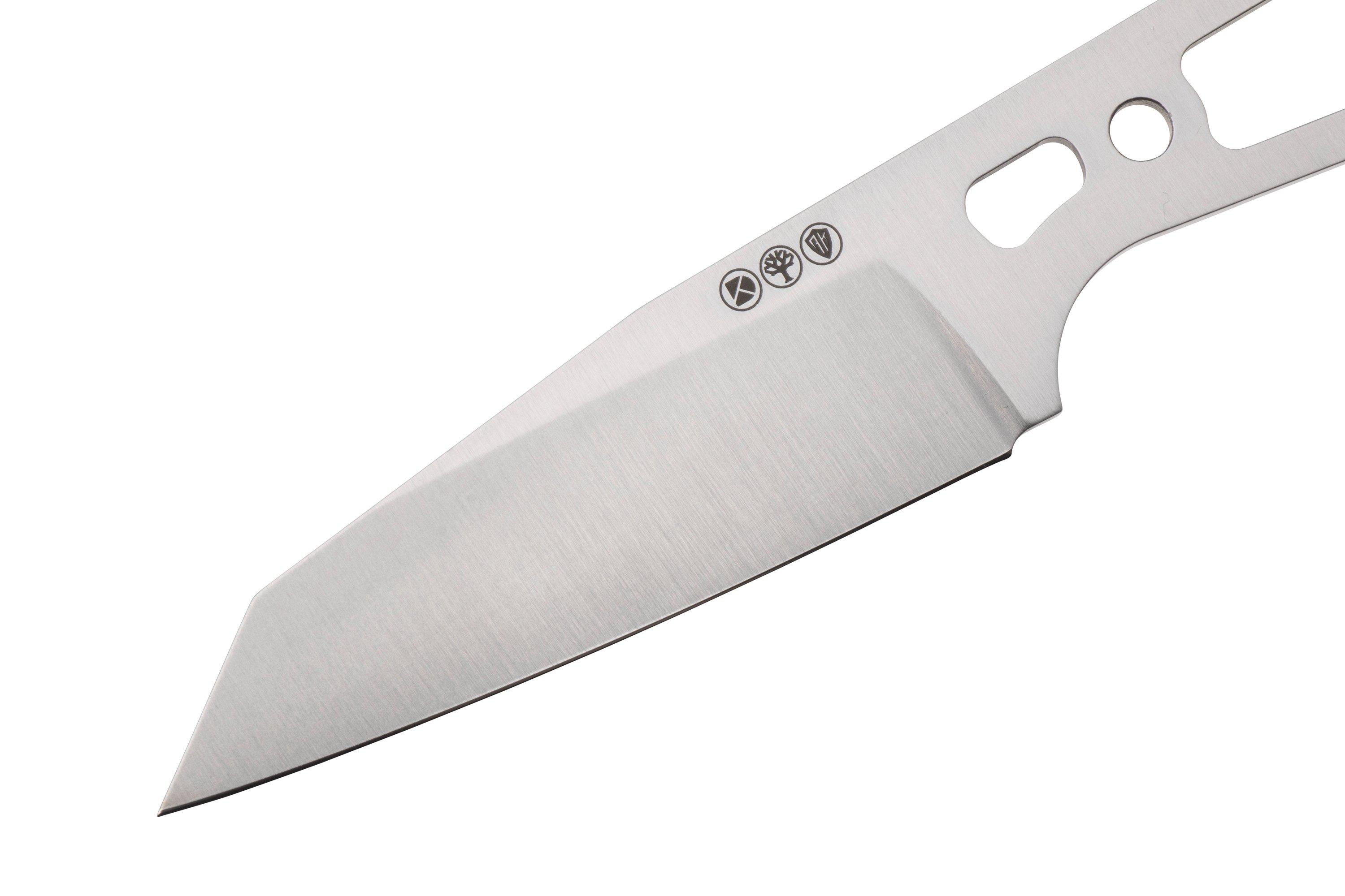 Daily Customs AK1 Reverse Tanto Satin RWL34, couteau fixe | Achetez à ...