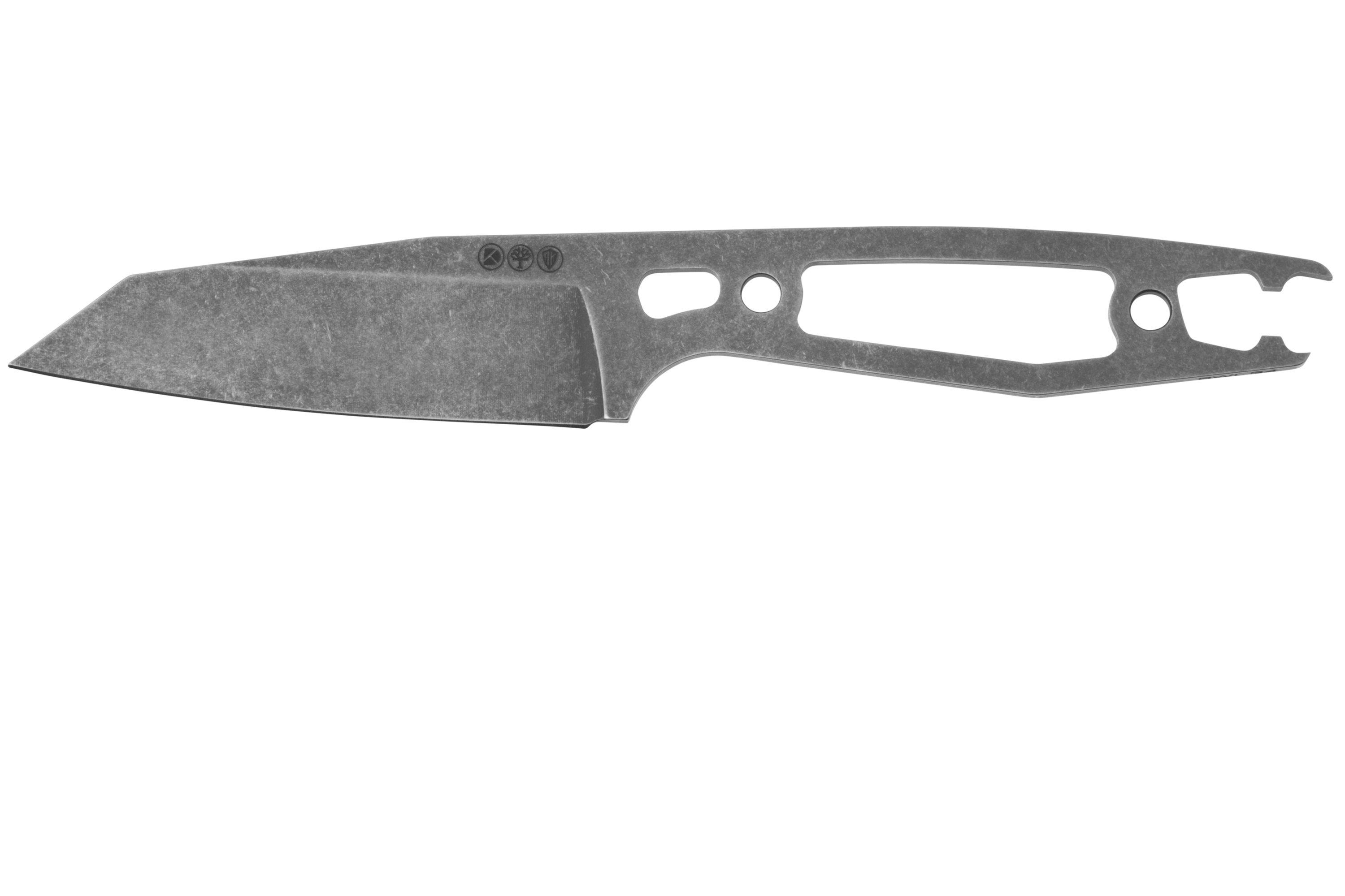 Daily Customs AK1 Reverse Tanto Stonewash RWL34, couteau fixe | Achetez ...