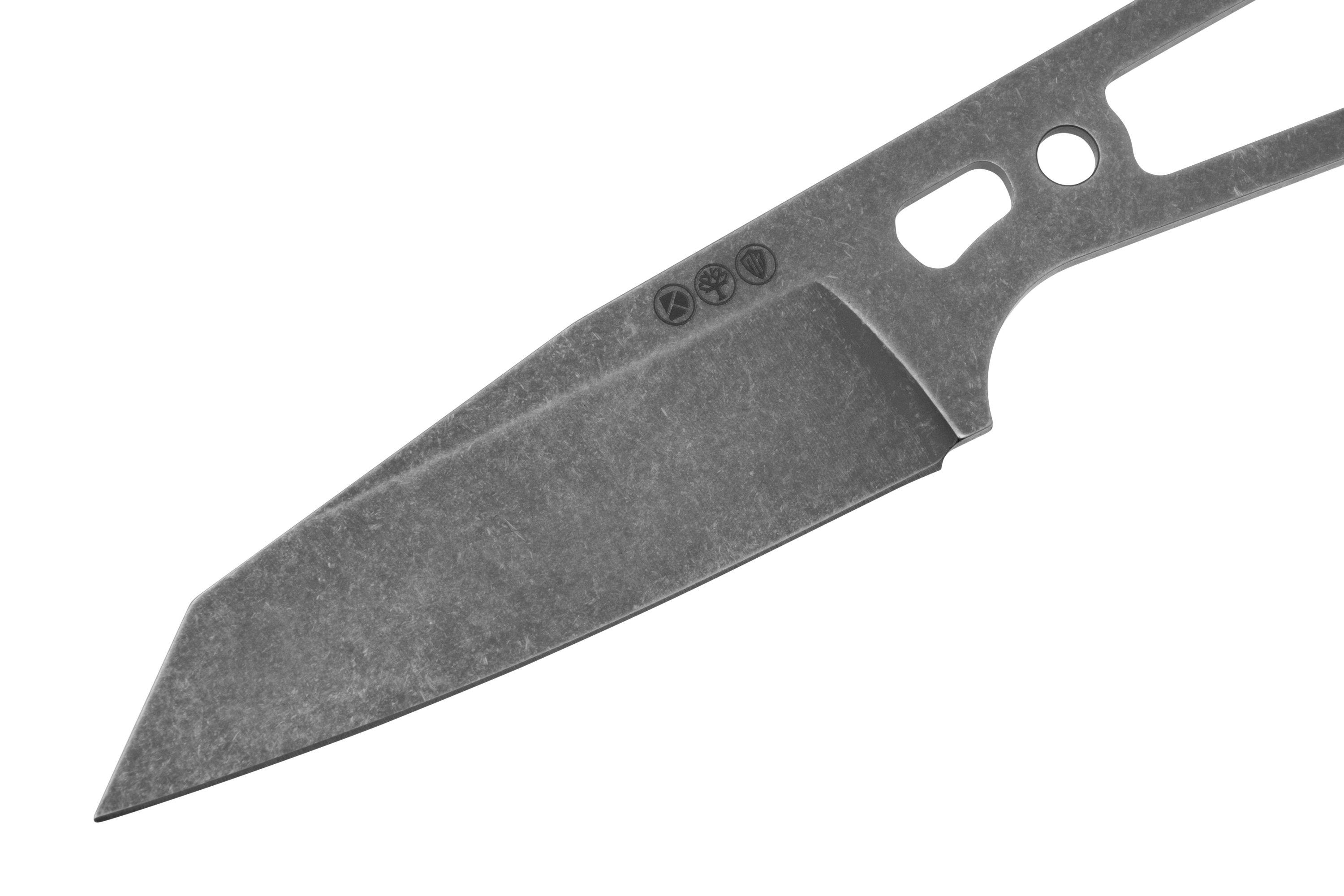 Daily Customs AK1 Reverse Tanto Stonewash RWL34, couteau fixe | Achetez ...