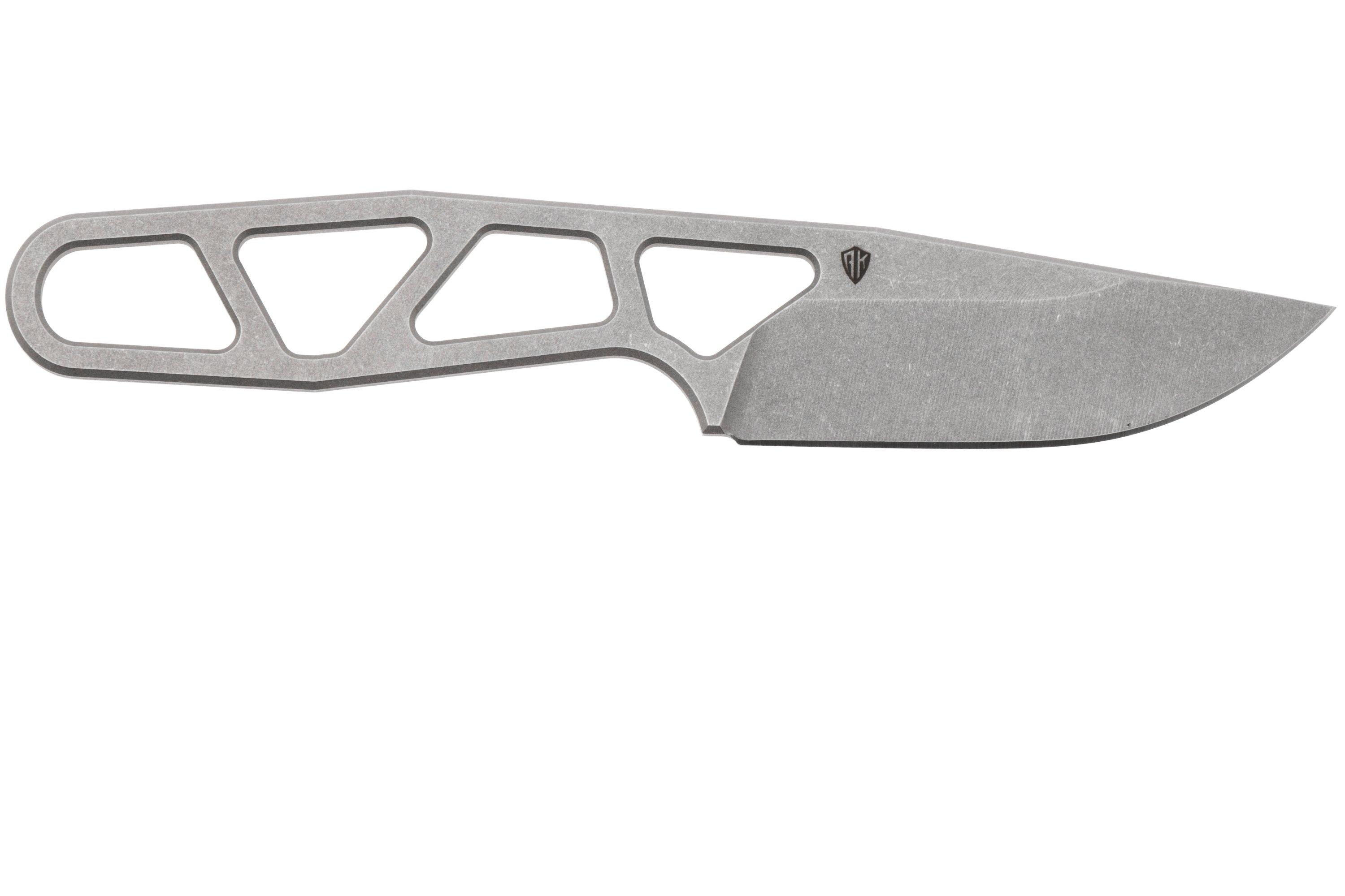 Daily Customs Small AK2 P10015838, Stonewashed M390 Droppoint, fixed ...