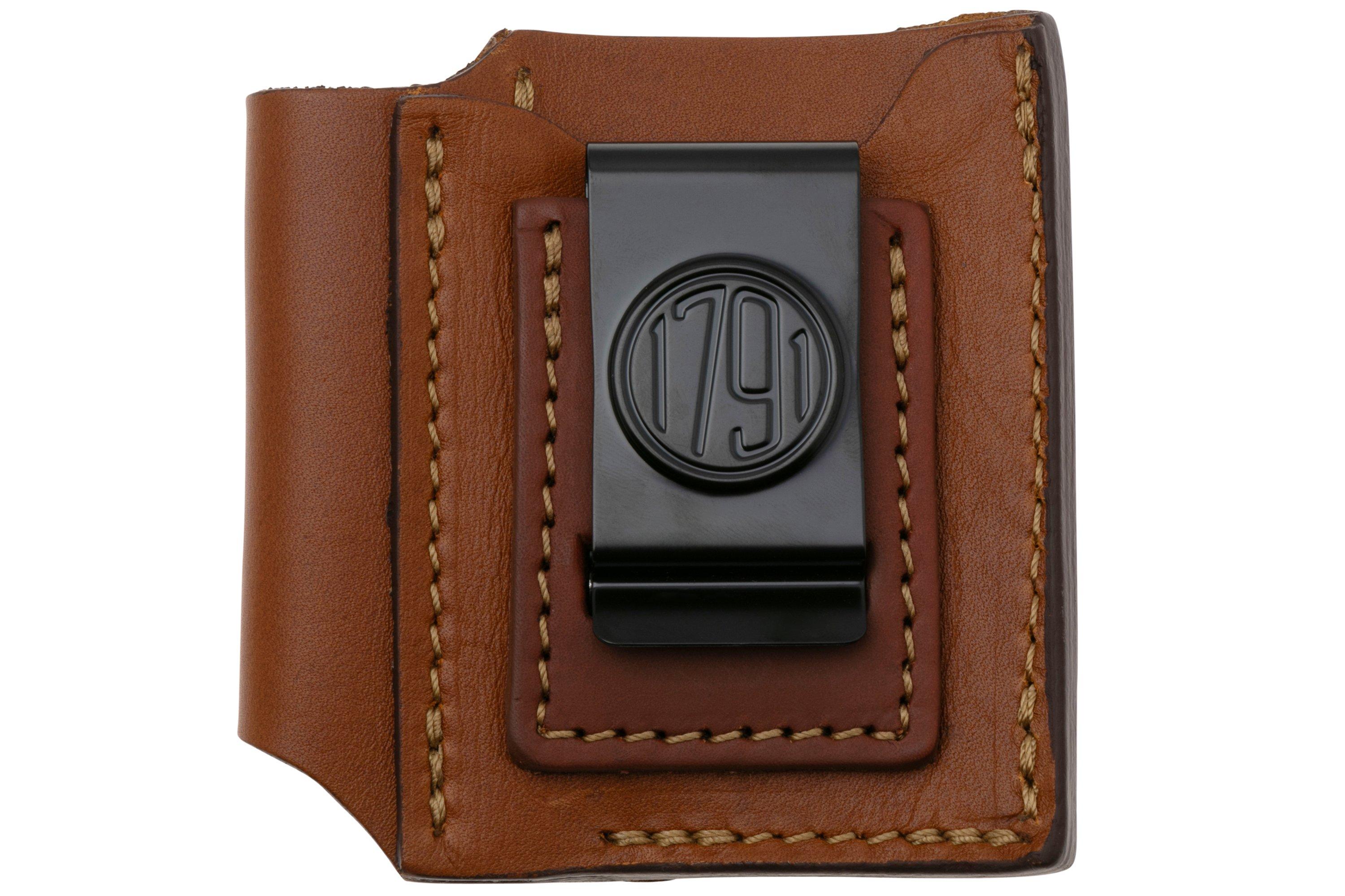 1791 EDC Action-Clip Duo Tool Organizer EDC-AC-DUO-CHN-A Chestnut ...