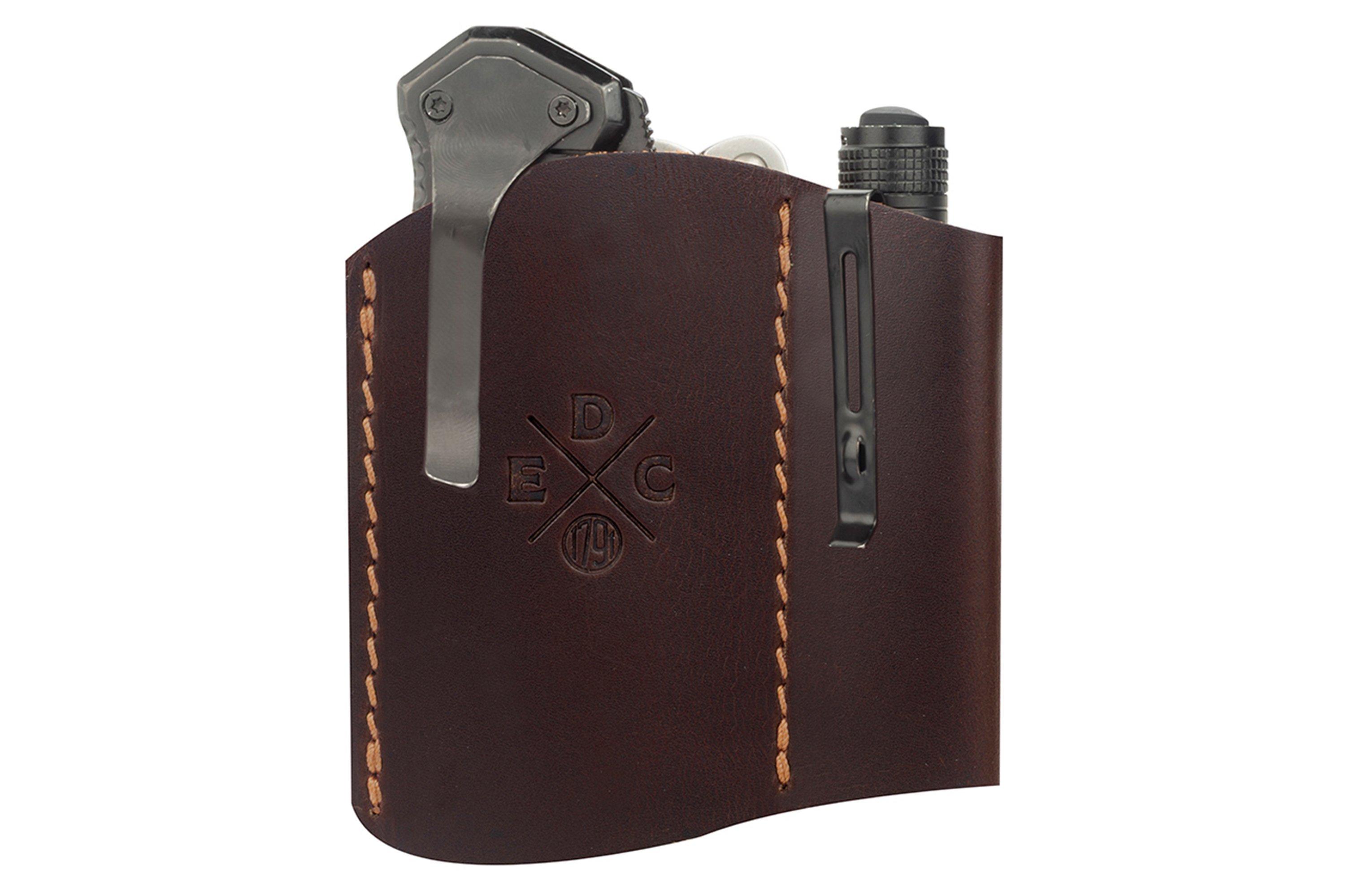 1791 EDC Pocket Comfort Tool Organizer EDC-PK-CMF-BUR-A Burgundy, Leder ...