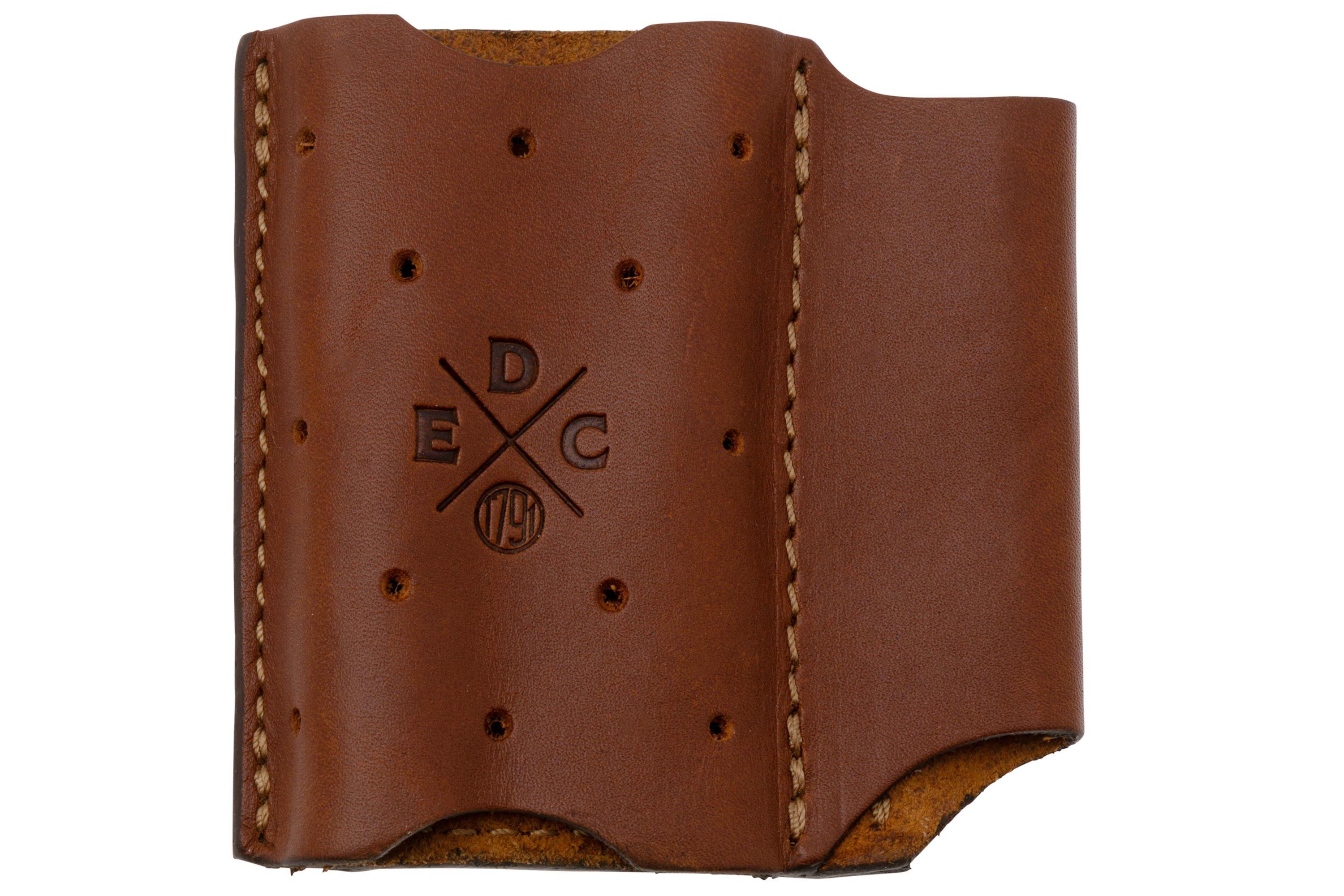 1791 EDC Pocket Duo Tool Organizer EDC-PK-DUO-CHN-A Chestnut, leather ...