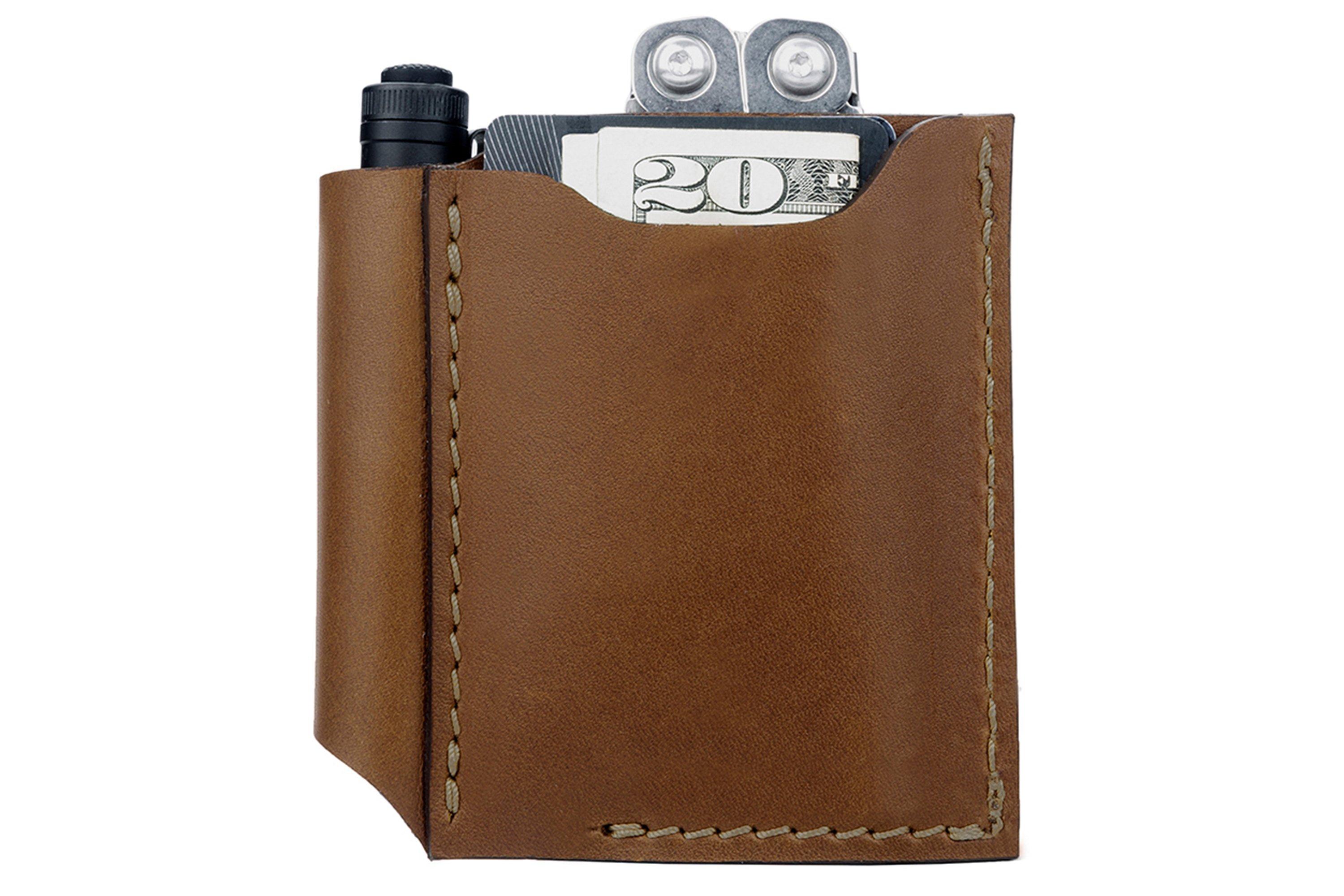 1791 EDC Pocket Duo Tool Organizer EDC-PK-DUO-CHN-A Chestnut, leather ...