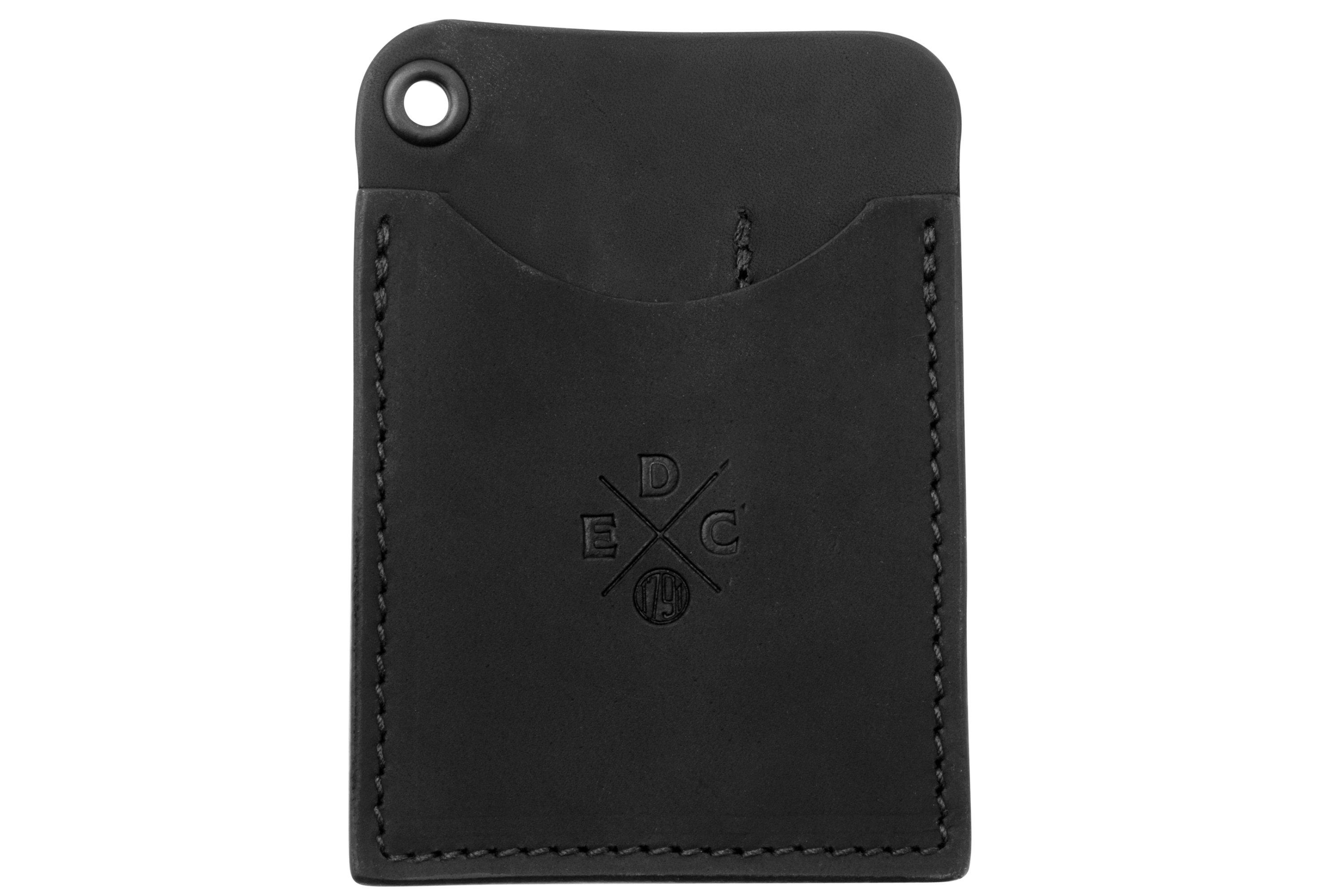 1791 EDC Pocket Tool Organizer EDC-PK-ORG-BLK-A Black, leather pocket ...