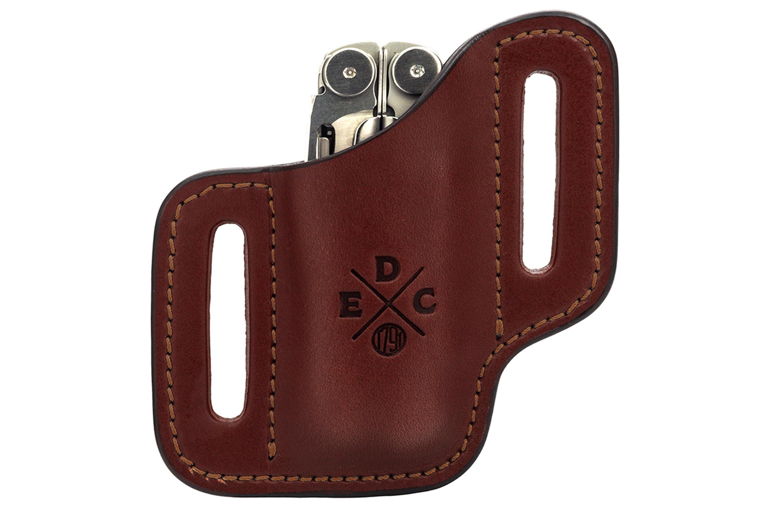 1791 EDC Standard Easy-Slide Solo Canted Right EDC-ST-ES-SLC-CHN-R Chestnut, fondina in pelle ...