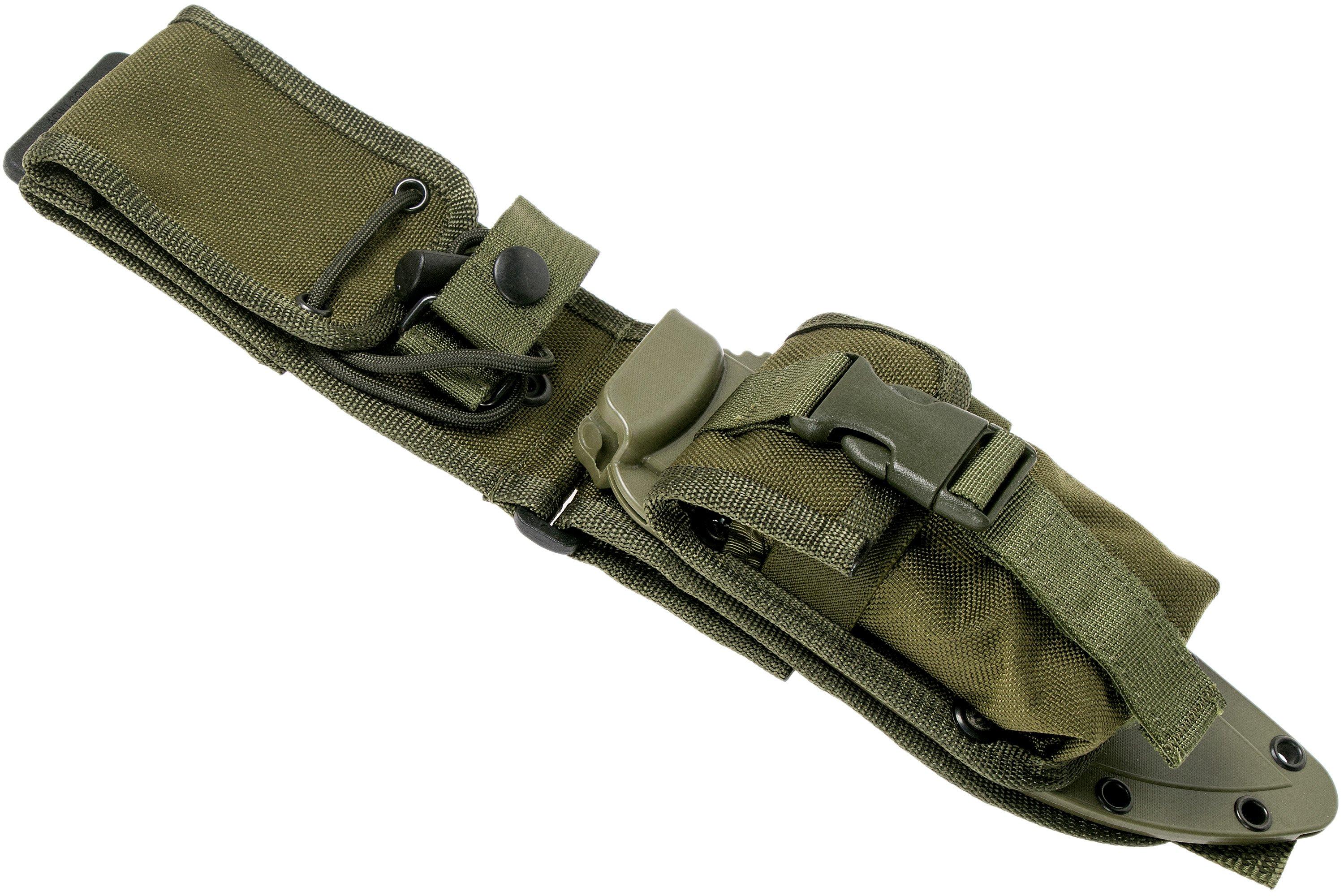 ESEE model 6 sheath with MOLLE-back, Pouch, MBSP-OD OD Green ...