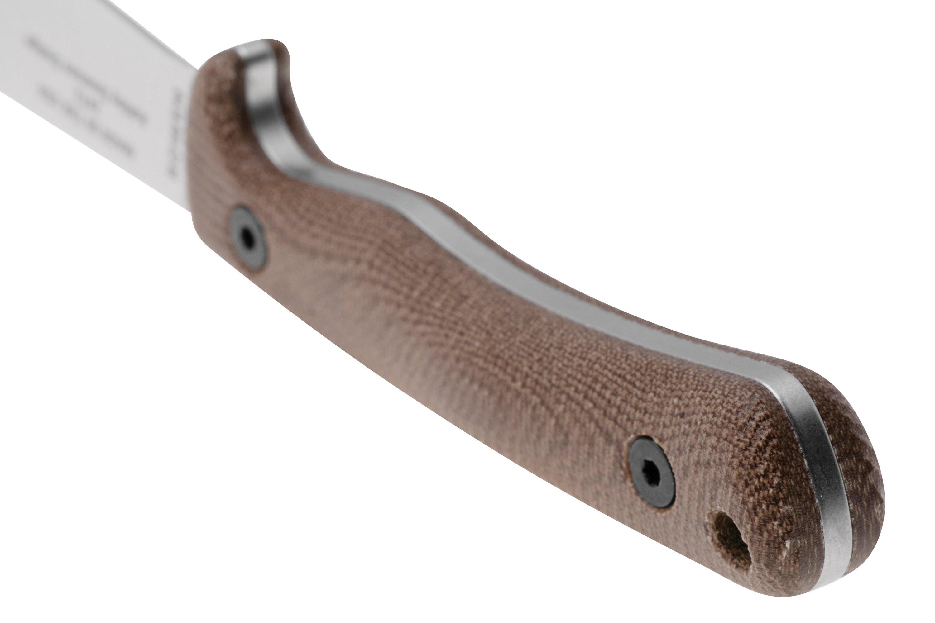 ESEE Knives Ashley Emerson EE-AGK35V, S35VN Brown Micarta, cuchillo de ...