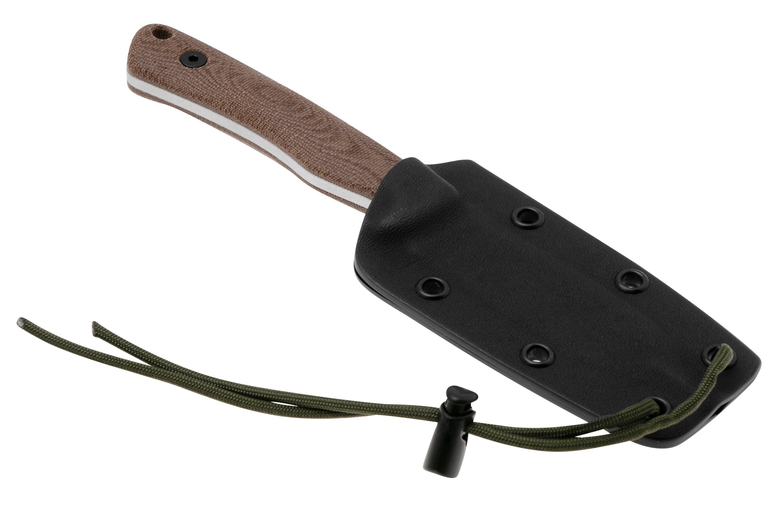 ESEE Knives Ashley Emerson EE-AGK35V, S35VN Brown Micarta, coltello da ...