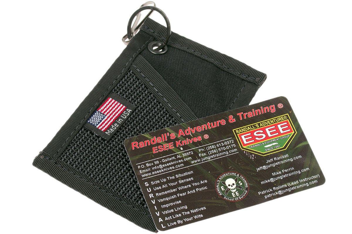 ESEE Card Holder Black, sheath for survival cards CARD-HOLDER-B ...