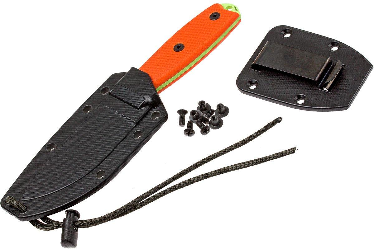 ESEE Model 3 Venom Green 3PM-VG survivalmes met schede + riemclip ...