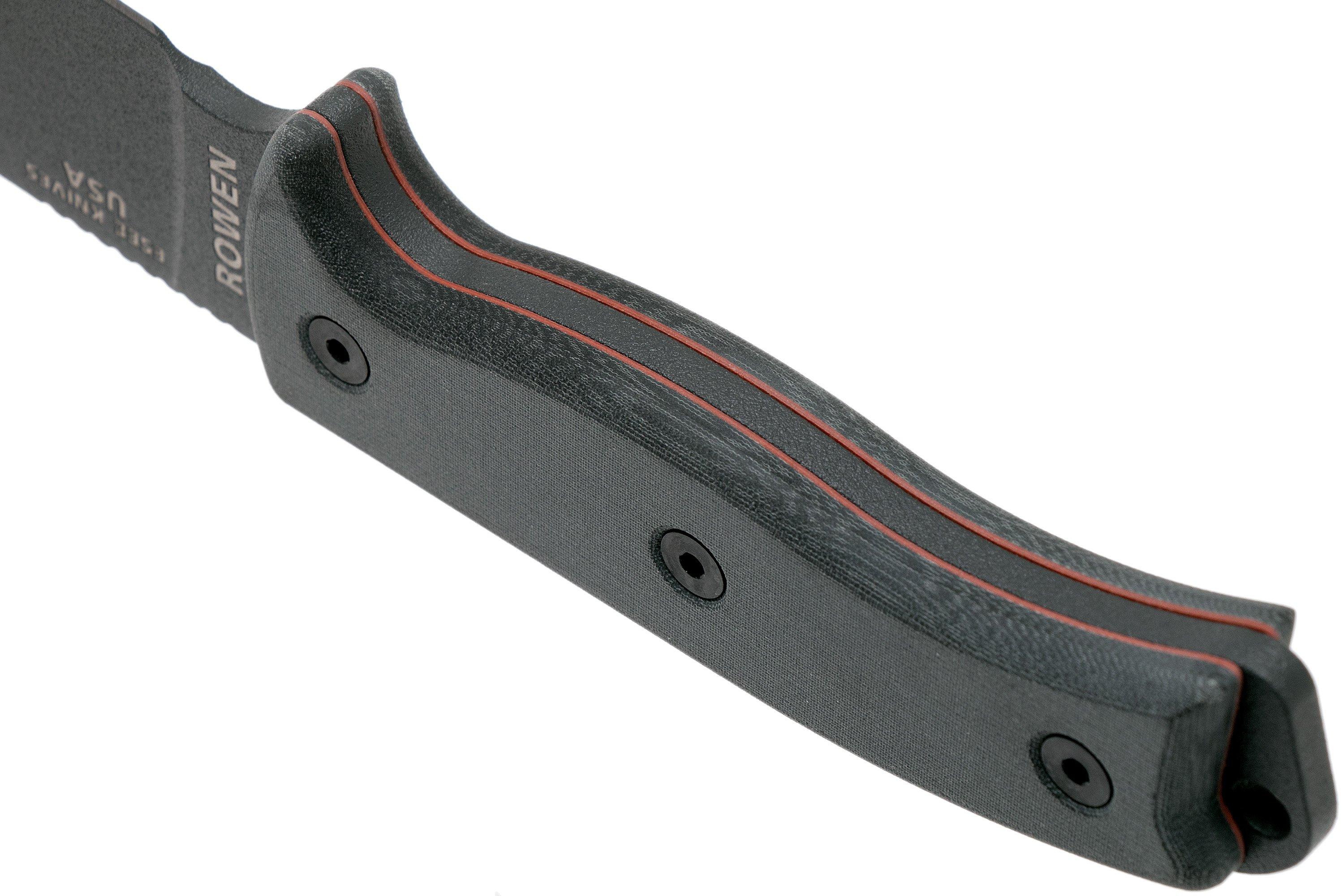 ESEE Model 6 Tactical Gunsmoke, manico grigio 6P-TG con fodero nero ...