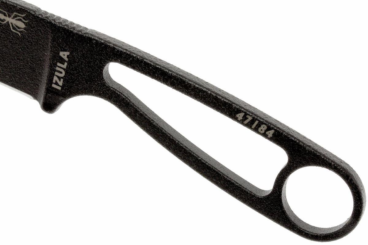 ESEE Izula Schwarz IZULA-B Neck Knife inkl. schwarze Scheide ...