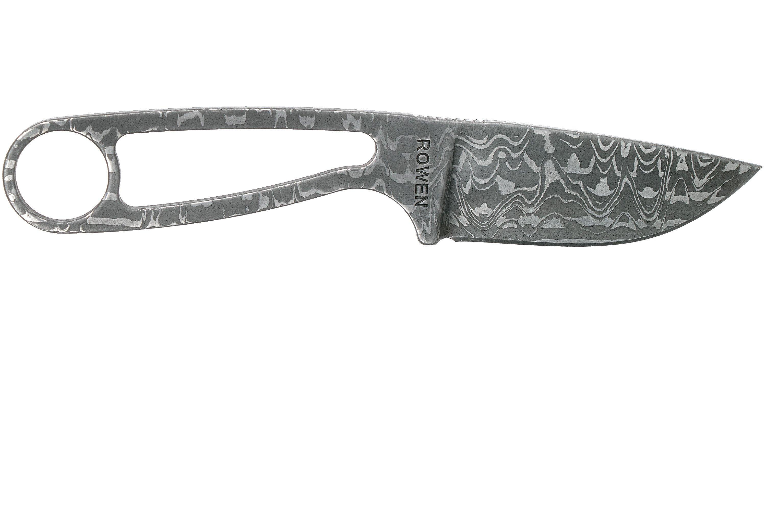 ESEE Izula Damascus neck knife, IZULA-DAMASCUS | Advantageously ...