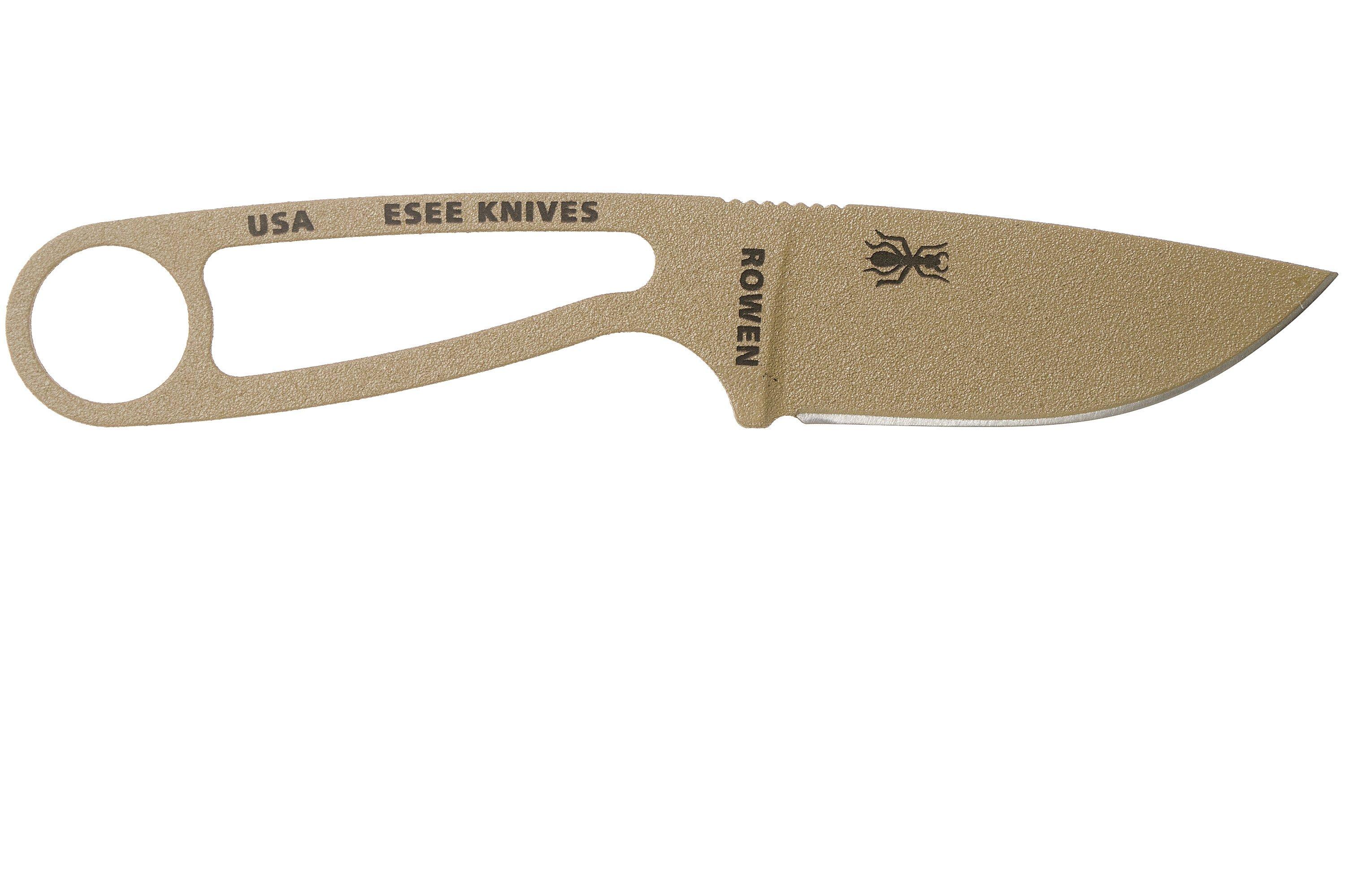 ESEE Izula Dark Earth IZULA-DE-KIT, survival kit with sheath and ...