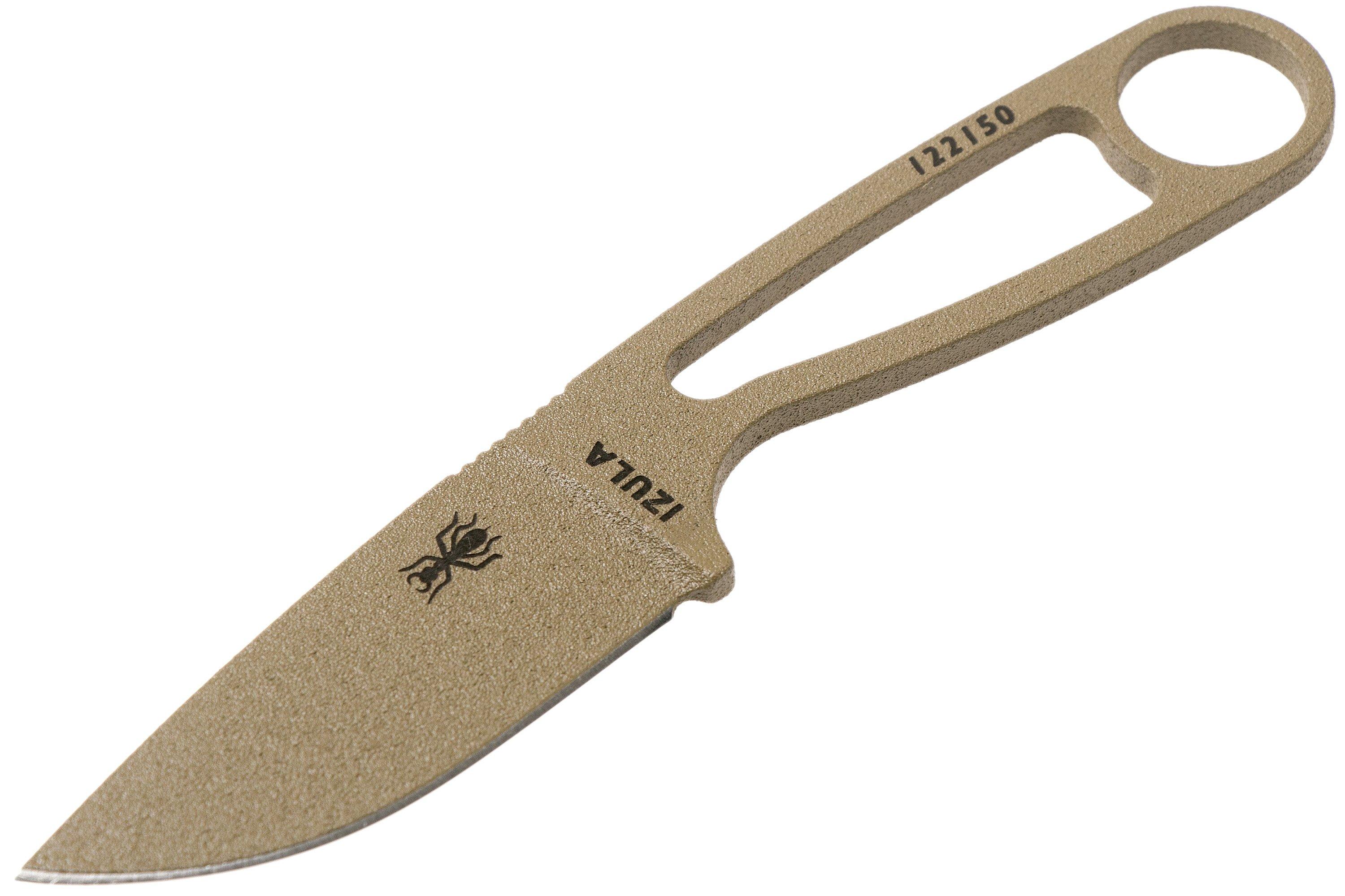 ESEE Izula Dark Earth IZULA-DE-KIT, survival kit with sheath and ...