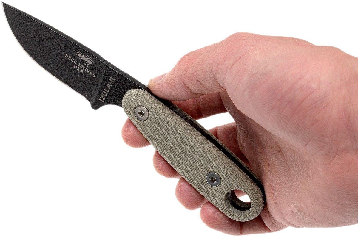 ESEE Knives Izula II Kit black, IZULA-II-B-KIT | Advantageously ...
