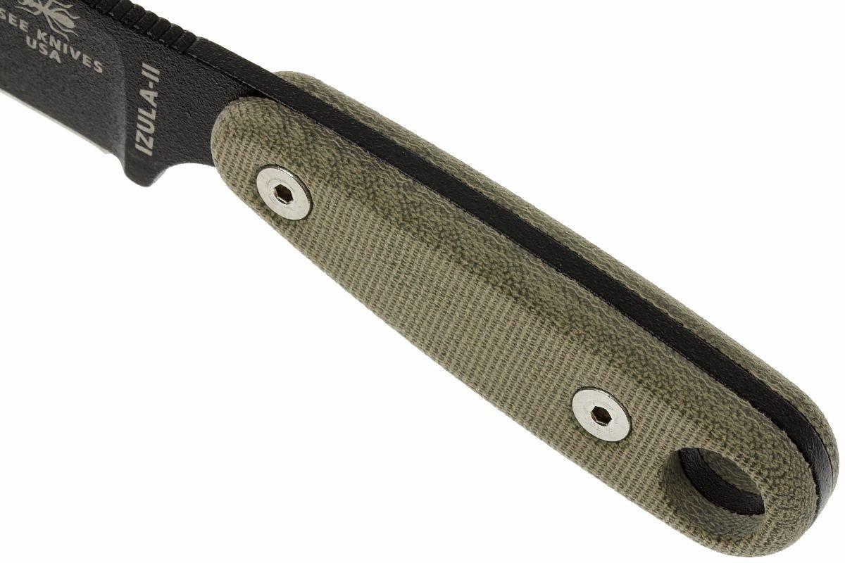 ESEE Knives Izula II black, IZULA-II-B | Advantageously shopping at ...