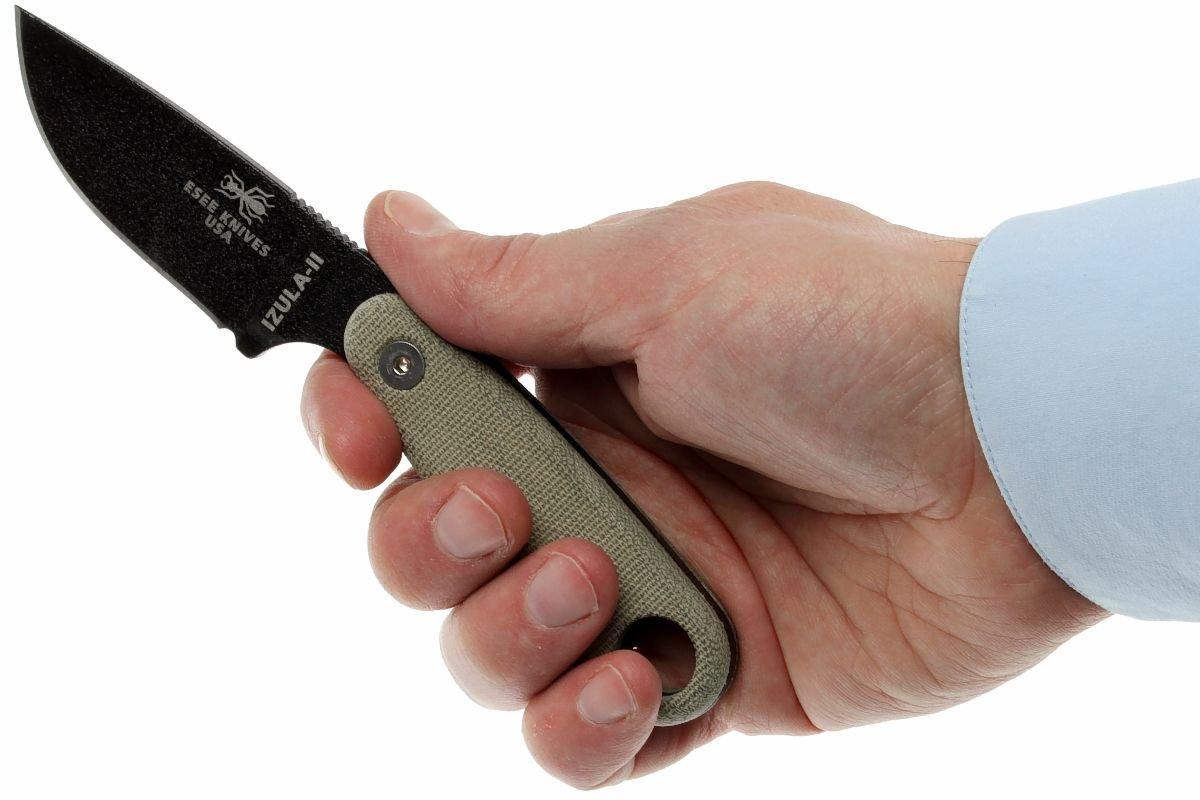 ESEE Knives Izula II black, IZULA-II-B | Fare acquisti vantaggiosamente ...