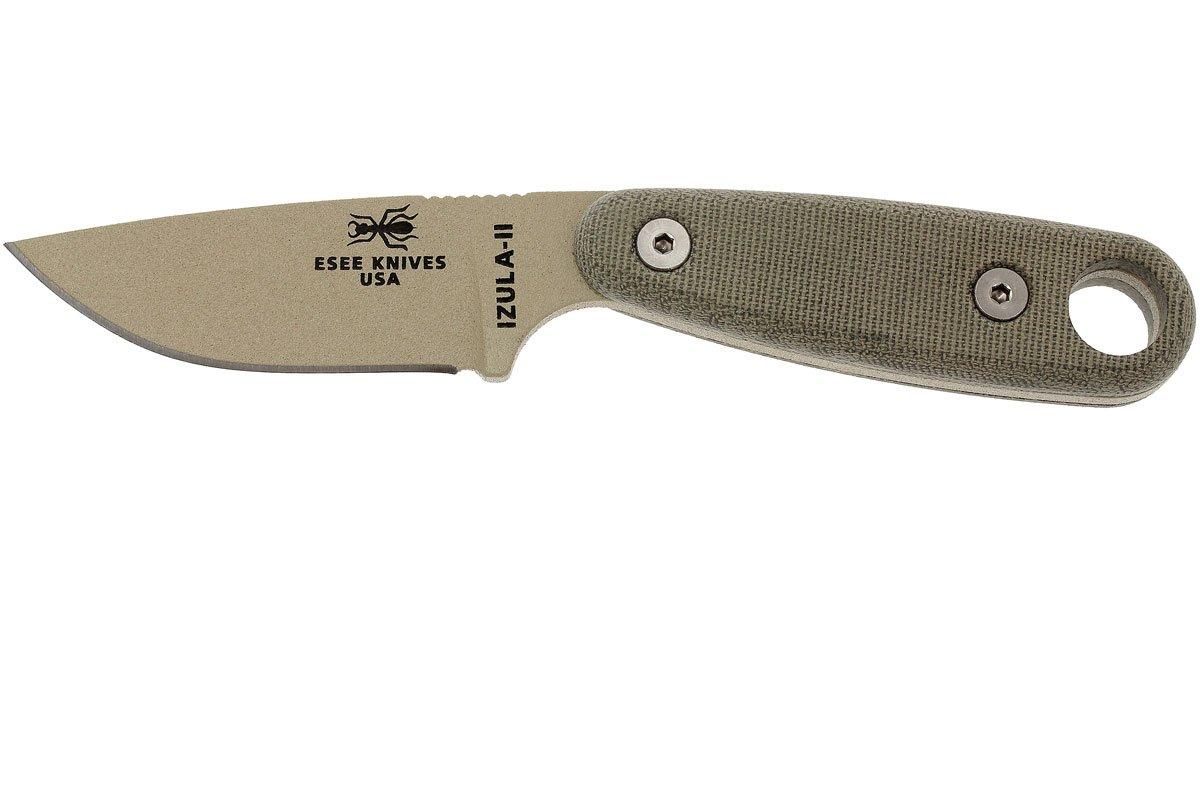 ESEE Knives Izula II Desert Tan, IZULA-II-DT | Advantageously shopping ...