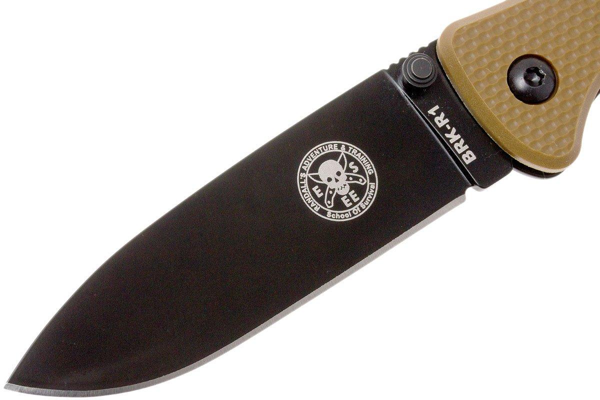 Esee Knives Zancudo D2 Coyote Brown Black Brkr2cbb Zakmes Voordelig