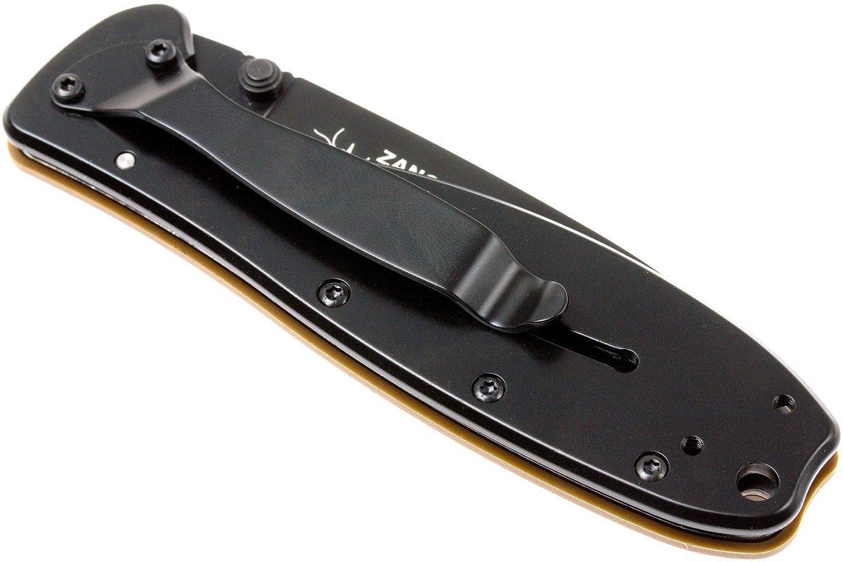 Esee Knives Zancudo D2 Coyote Brown Black Brkr2cbb Pocket Knife