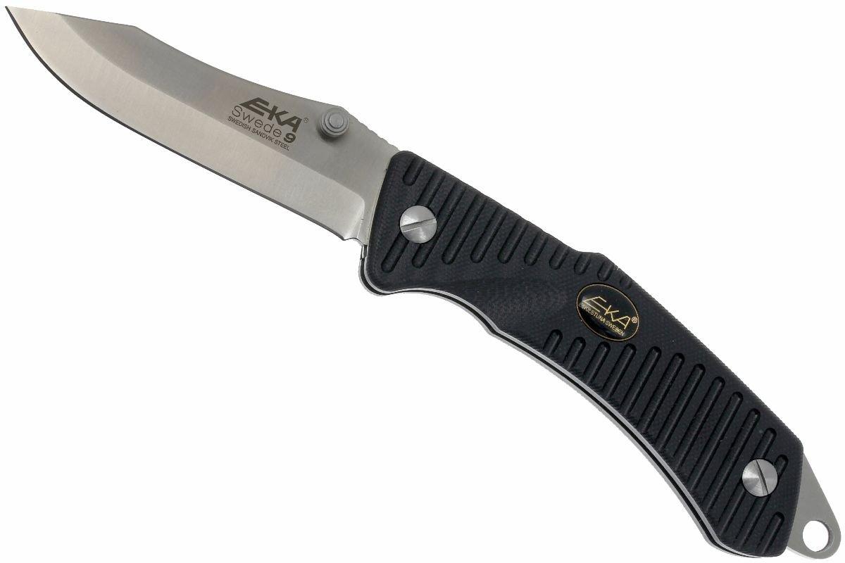 EKA Swede 9 Black, 714101 | Advantageously shopping at Knivesandtools.ie