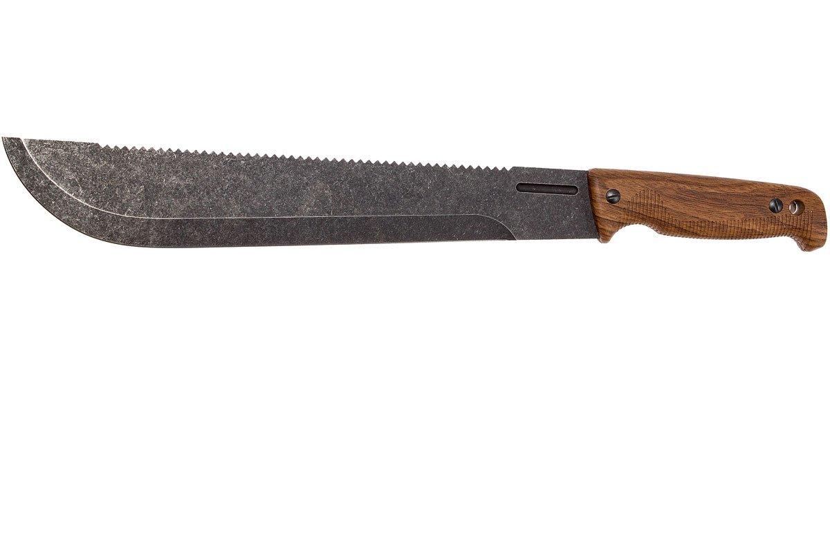 EKA MachBlade W1 machete, G10 wood pattern, 814602 | Advantageously ...