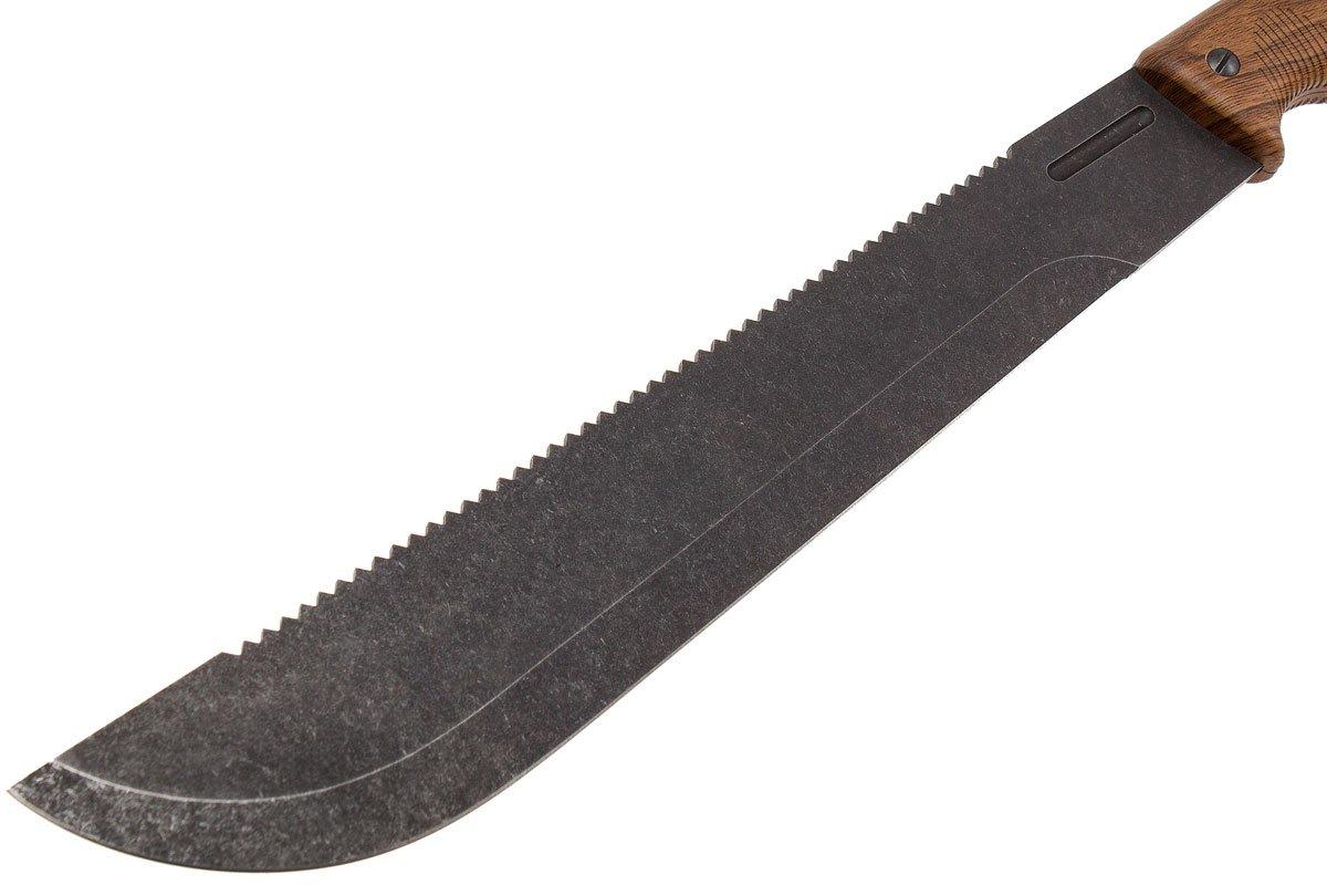 EKA MachBlade W1 machete, G10 wood pattern, 814602 | Advantageously ...