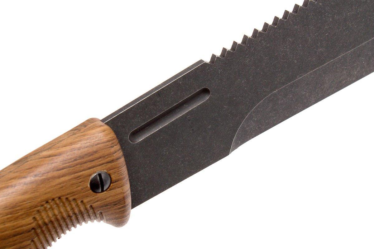 EKA MachBlade W1 machete, G10 wood pattern, 814602 | Advantageously ...