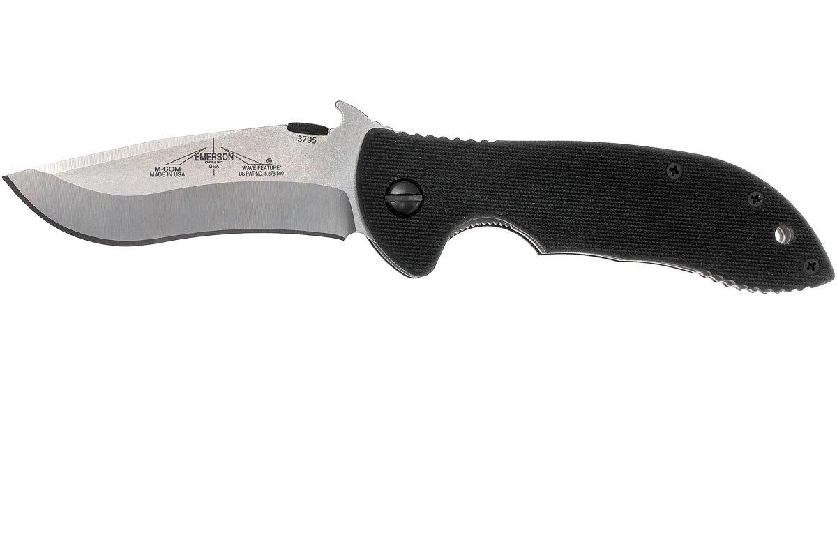 Emerson Mini Commander plain edge, stonewashed | Advantageously ...