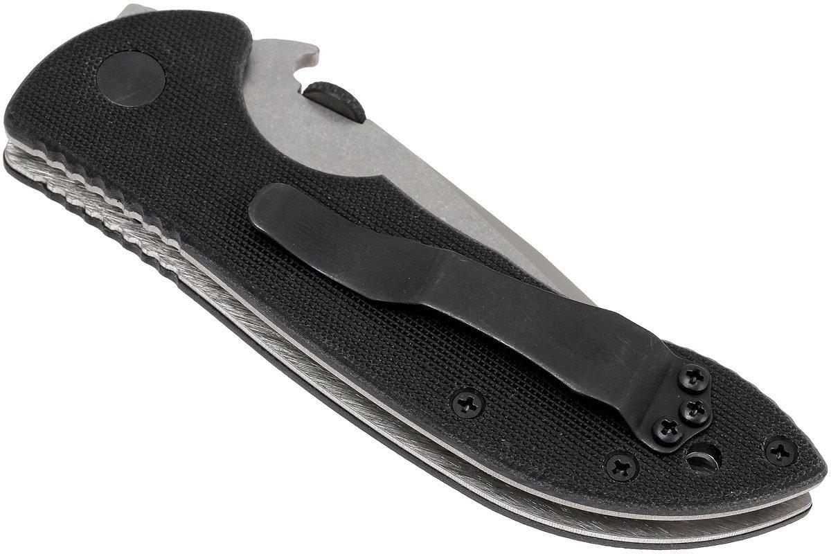 Emerson Mini Commander plain edge, stonewashed | Advantageously ...